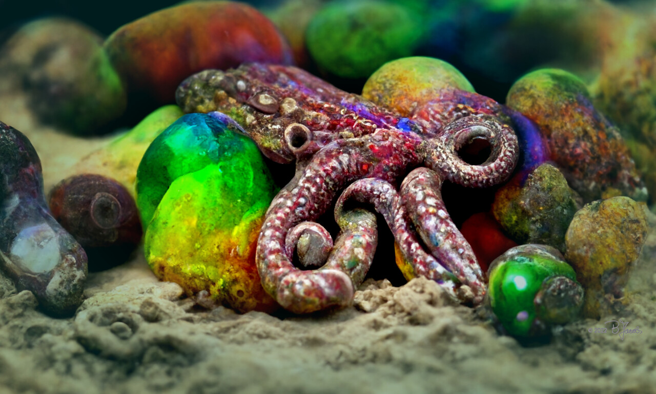 ArtStation - In an octopus's garden