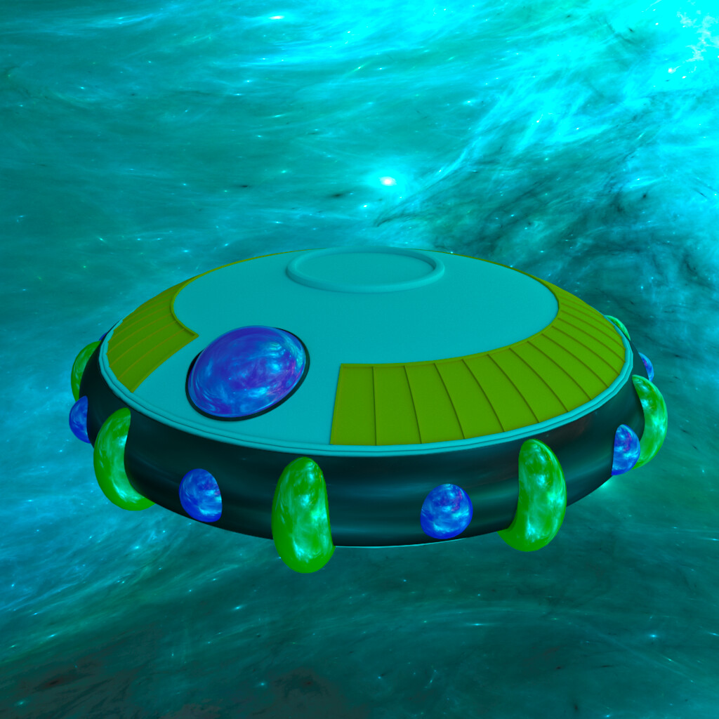 Toni Díaz López - Dragon Ball - Frieza Ship 3D