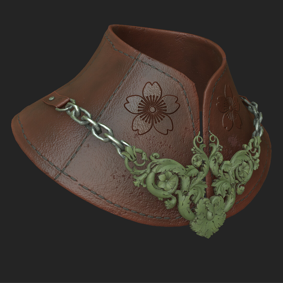 ArtStation - Medieval Neck Protector