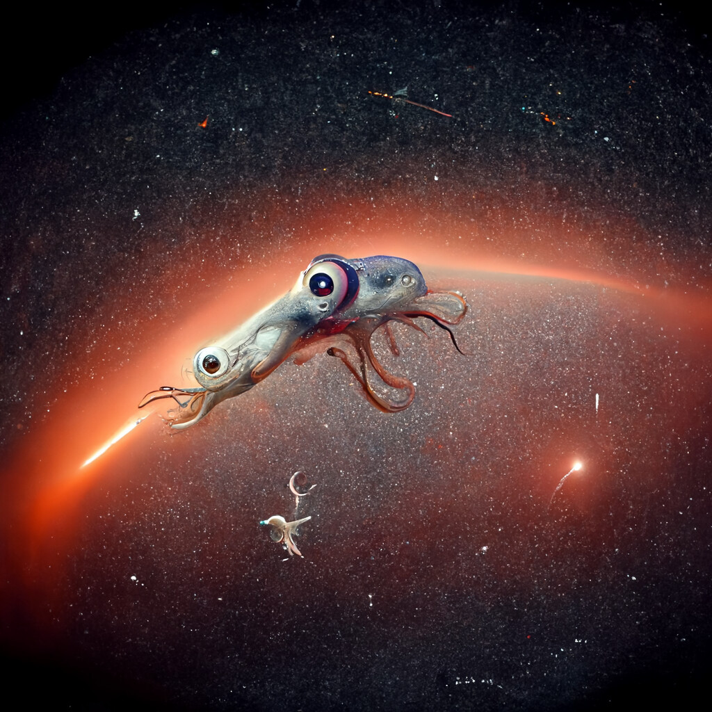 ArtStation - celestial squid