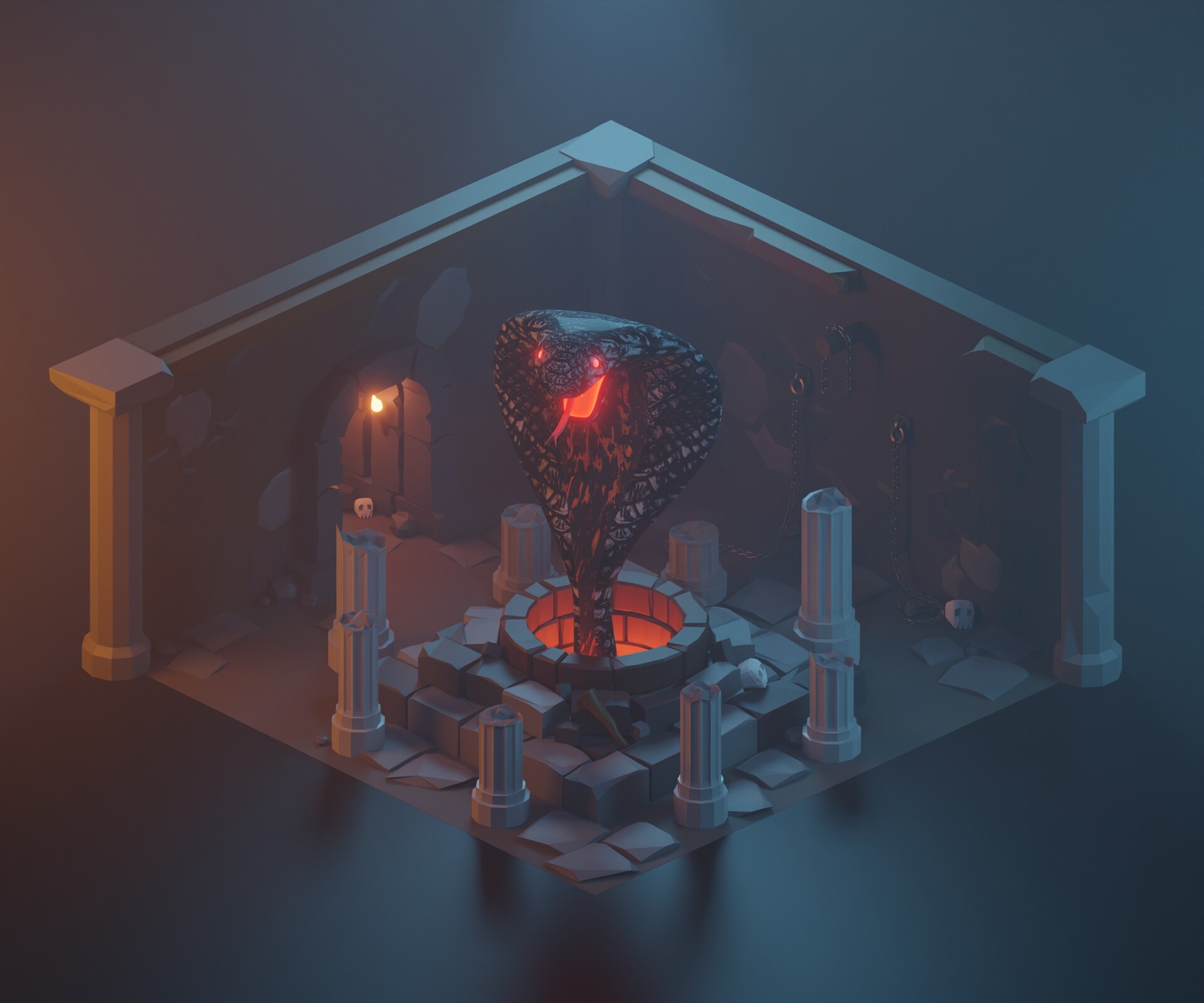ArtStation - Forbidden Dungeon