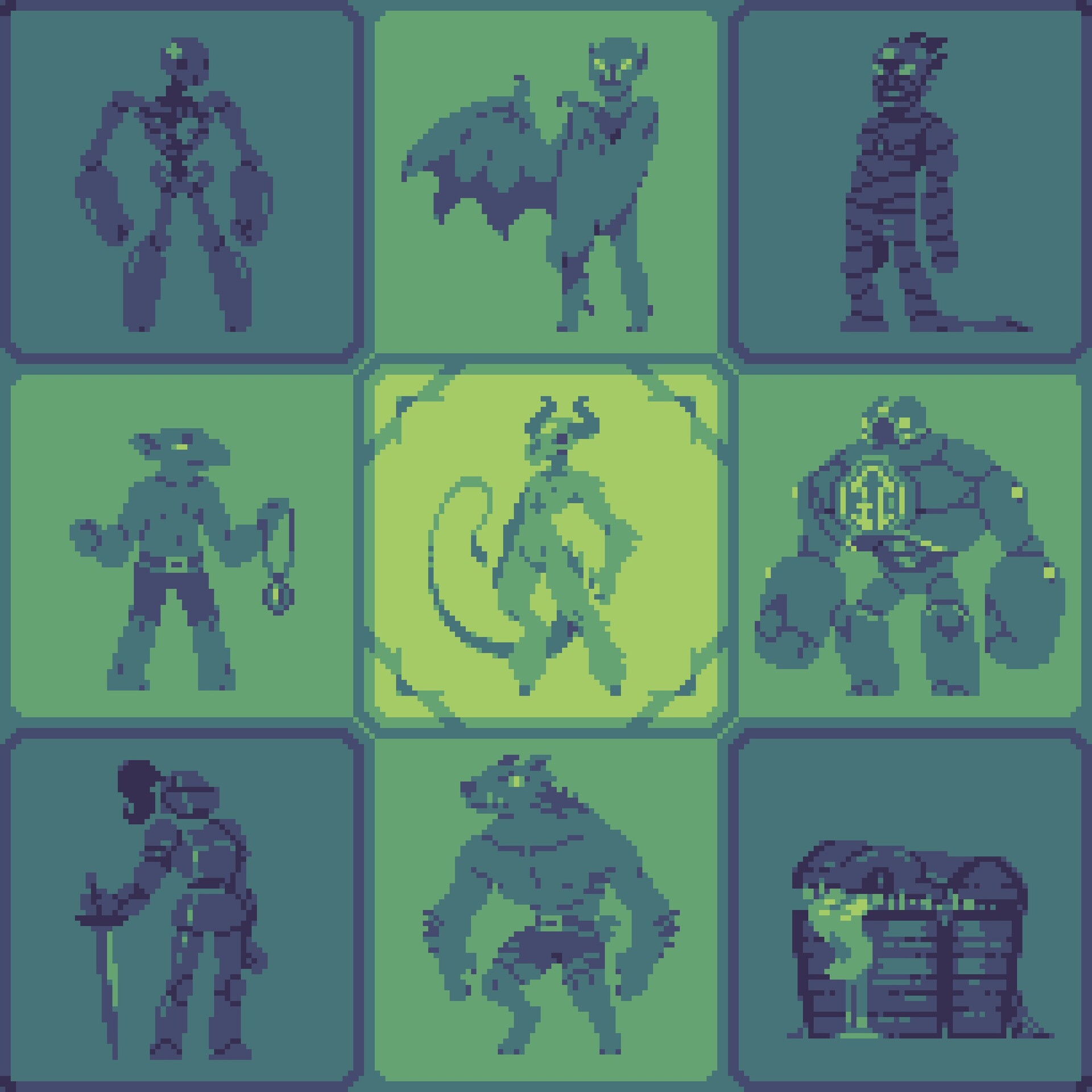 ArtStation - Monster tiles #1/4