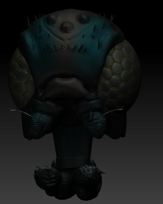 ArtStation - Fly head