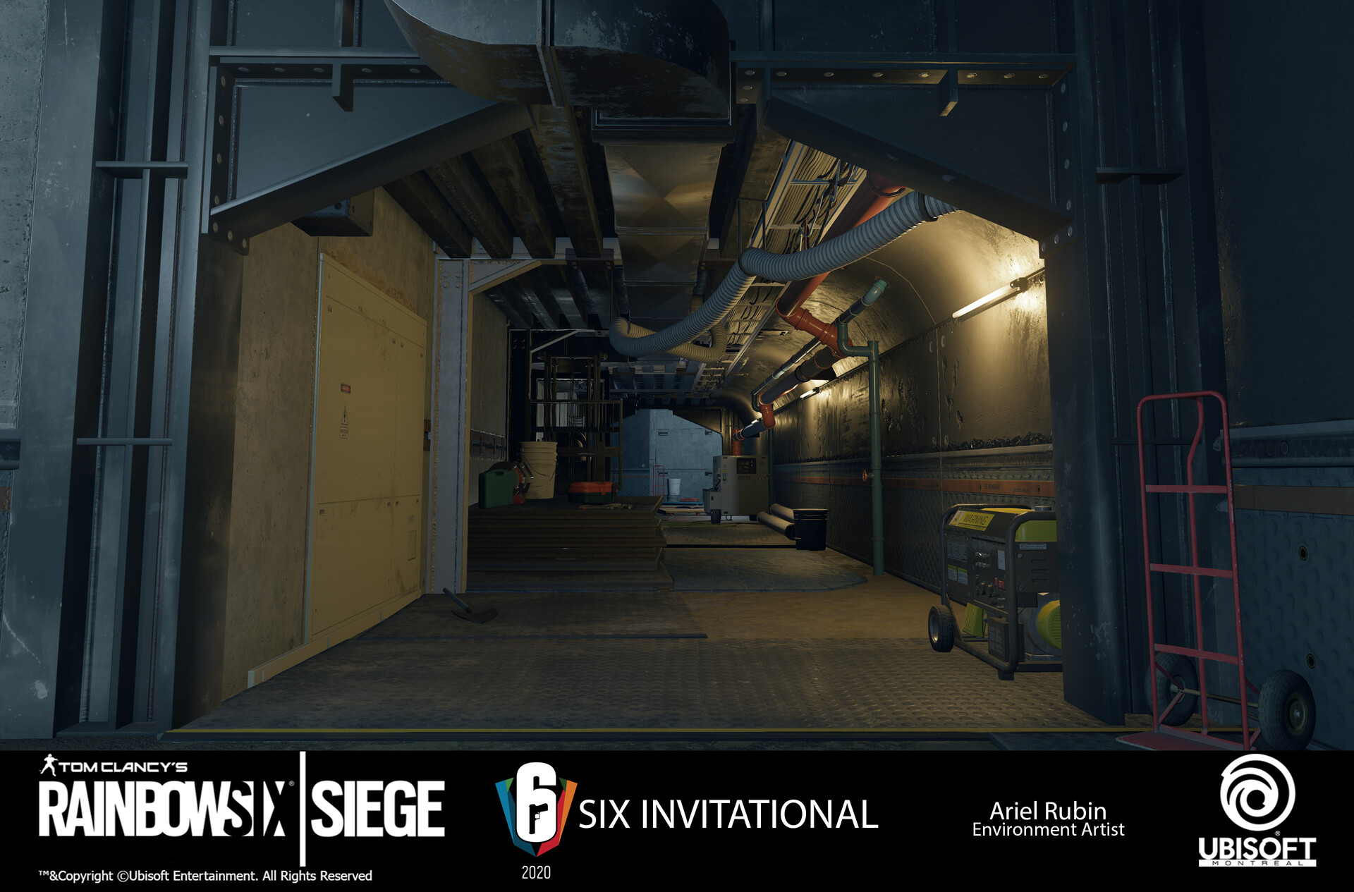 Ariel Rubin - Rainbow Six Siege: Stadium Map