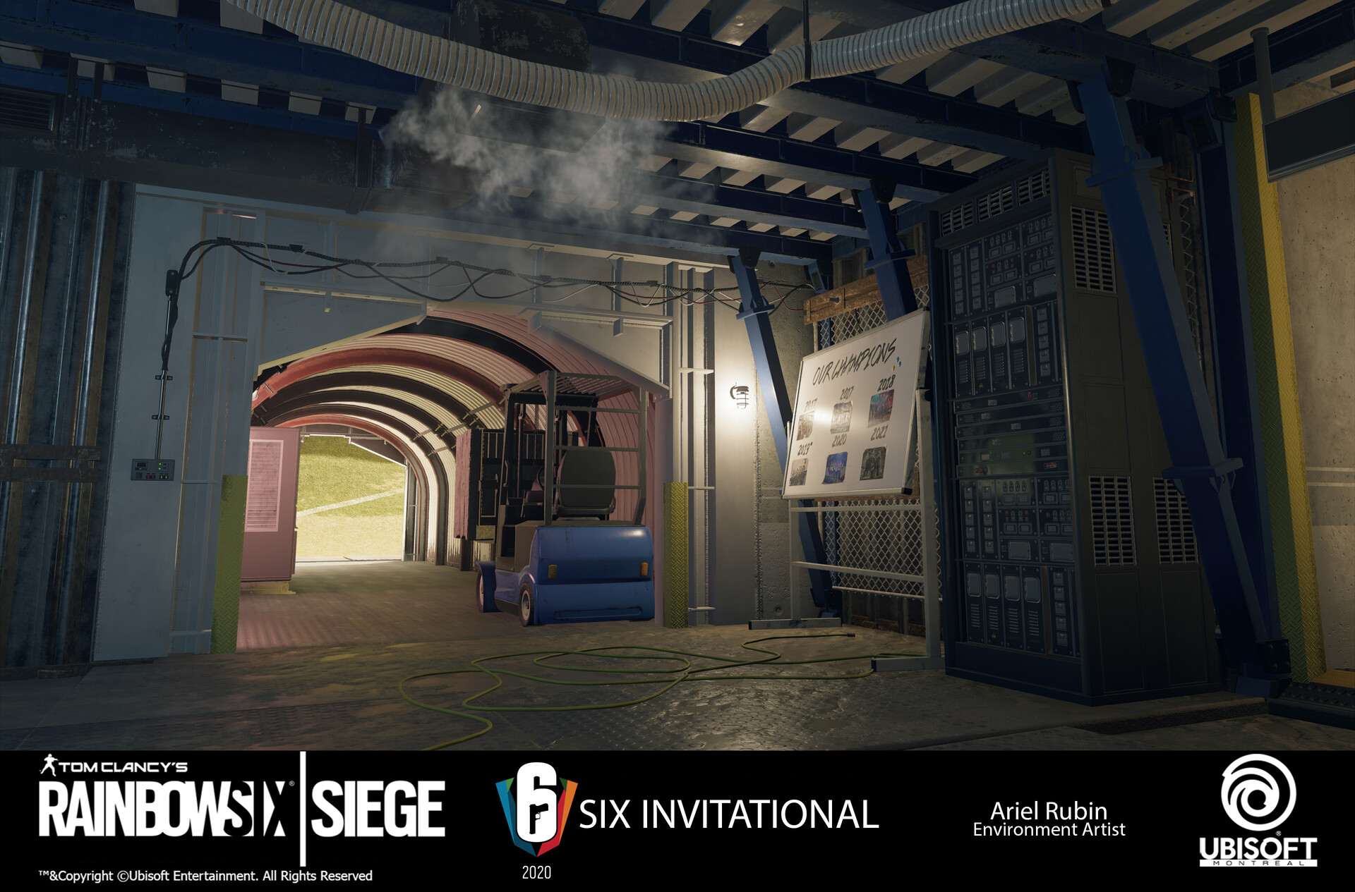 Ariel Rubin - Rainbow Six Siege: Stadium Map