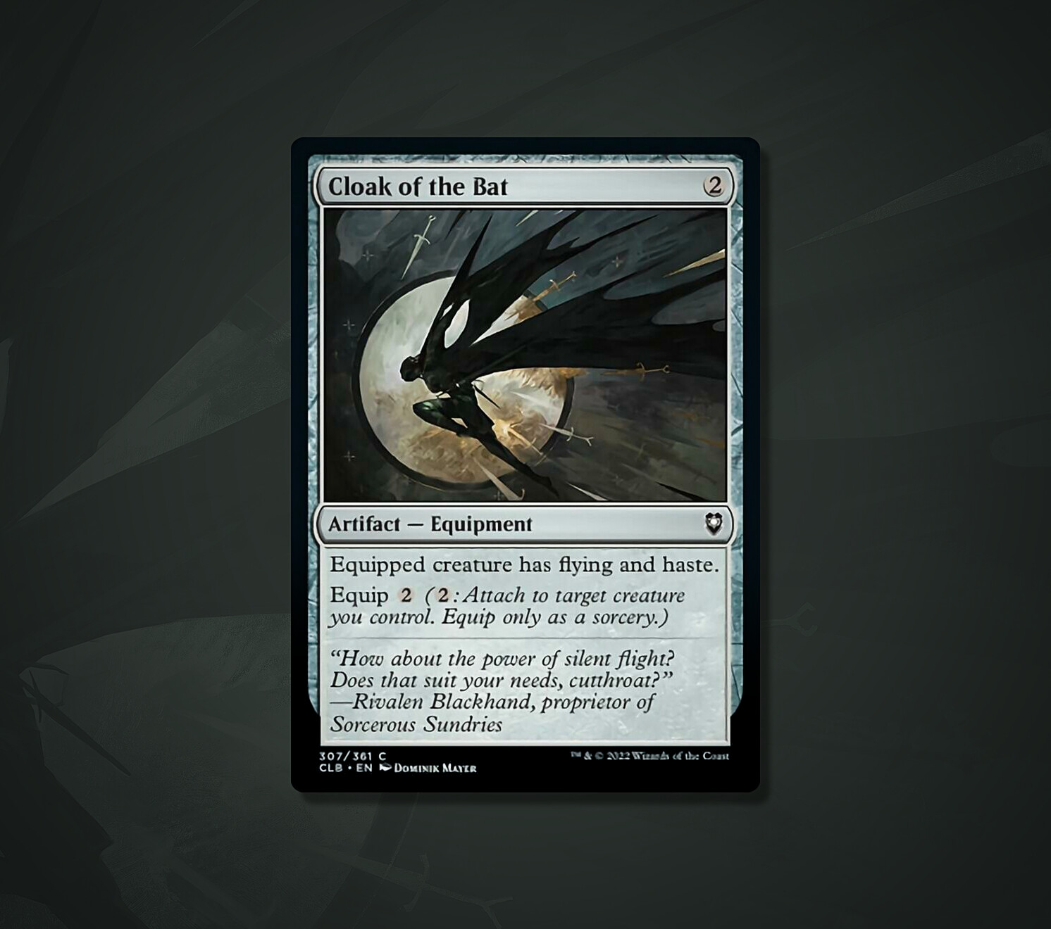 Dominik Mayer - MtG - Cloak of the Bat