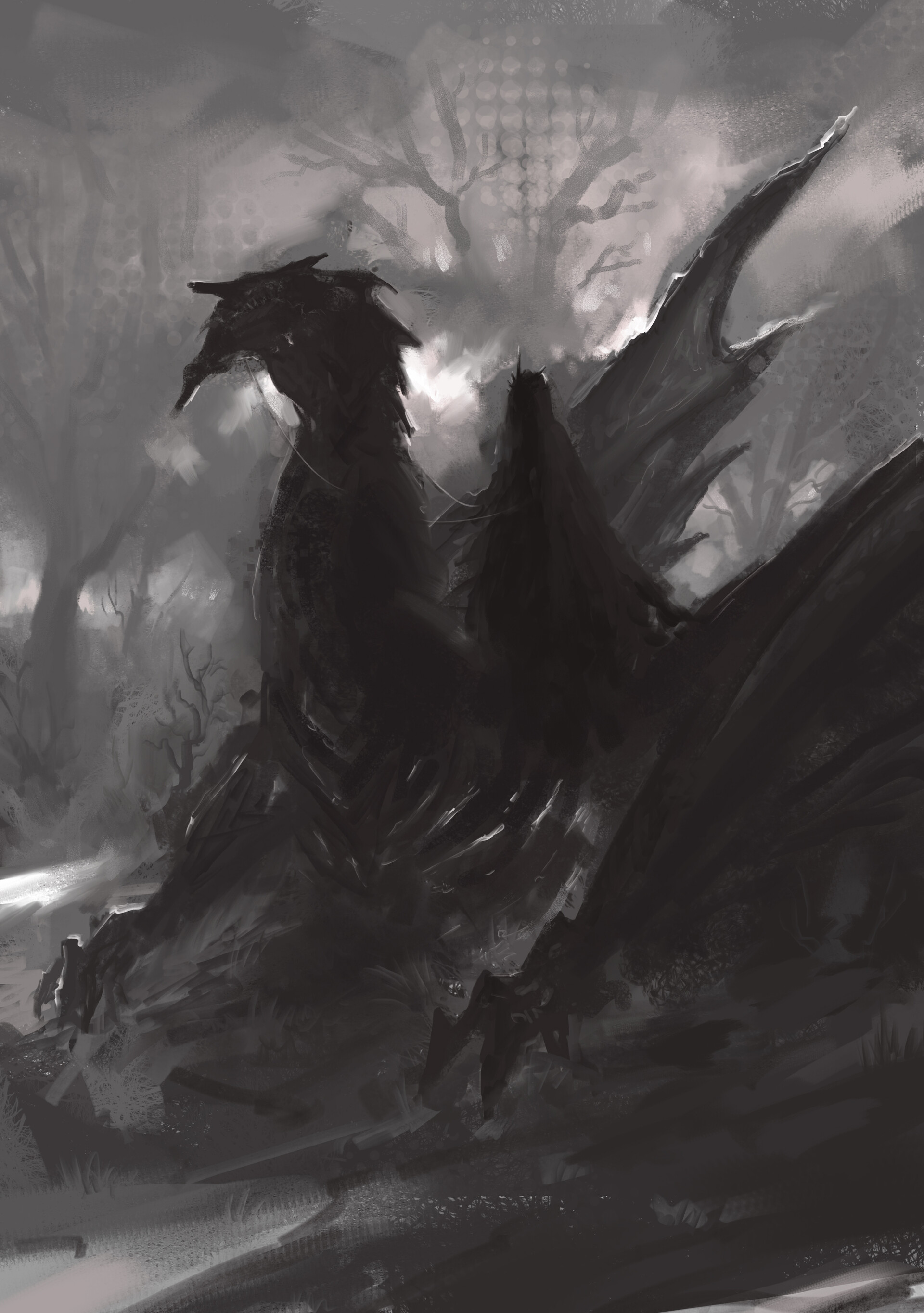 ArtStation - Winged Nazgul