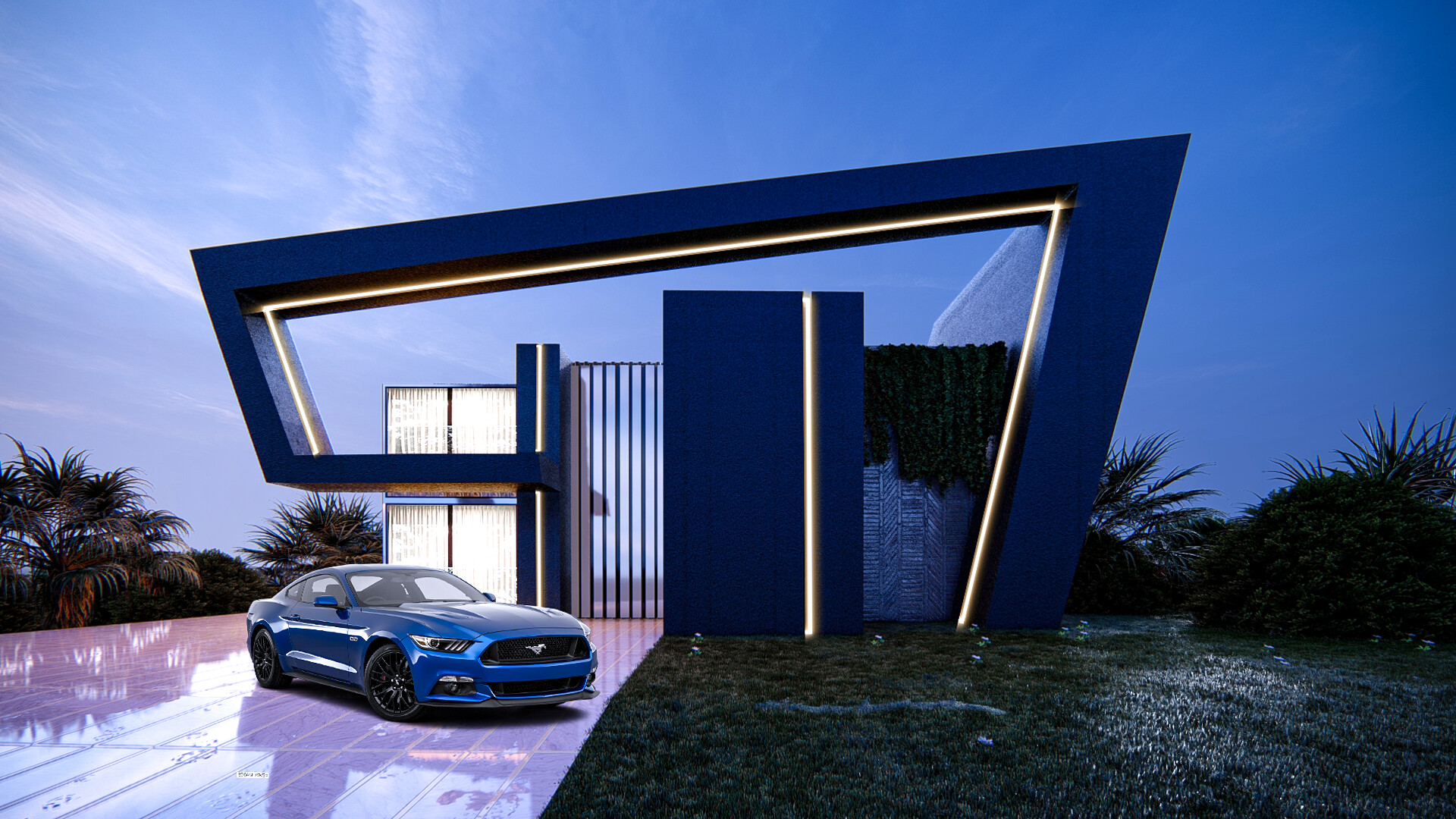 ArtStation - pretty VILLA