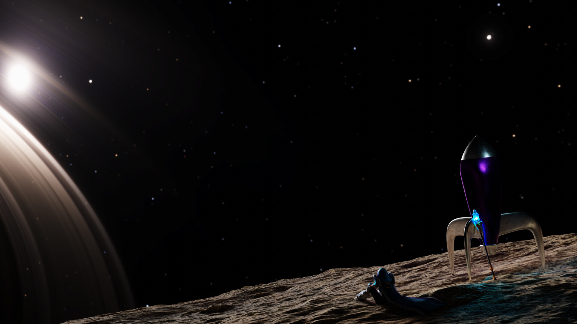 ArtStation - Crystal Maiden, Sitting On A Moon