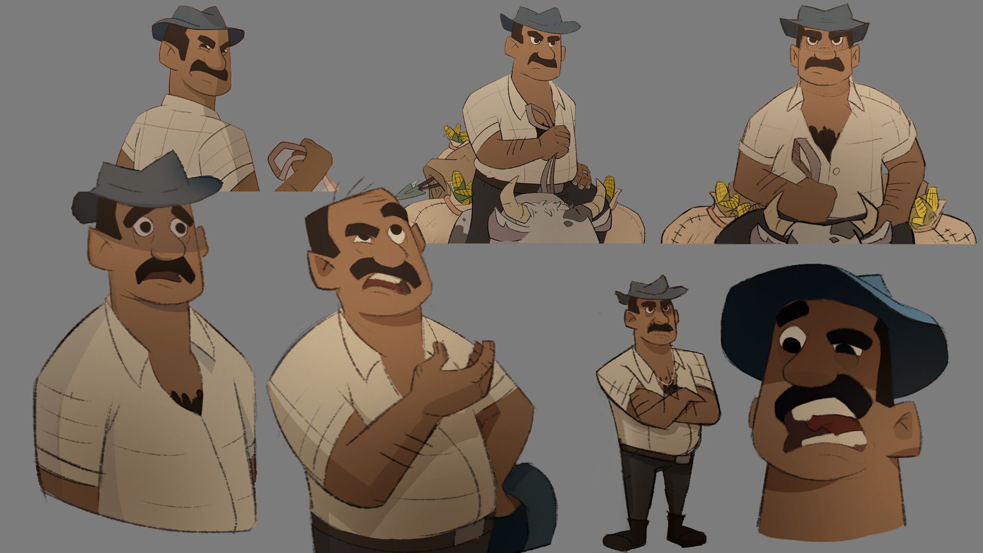 ArtStation - MODEL SHEET - ZÉ