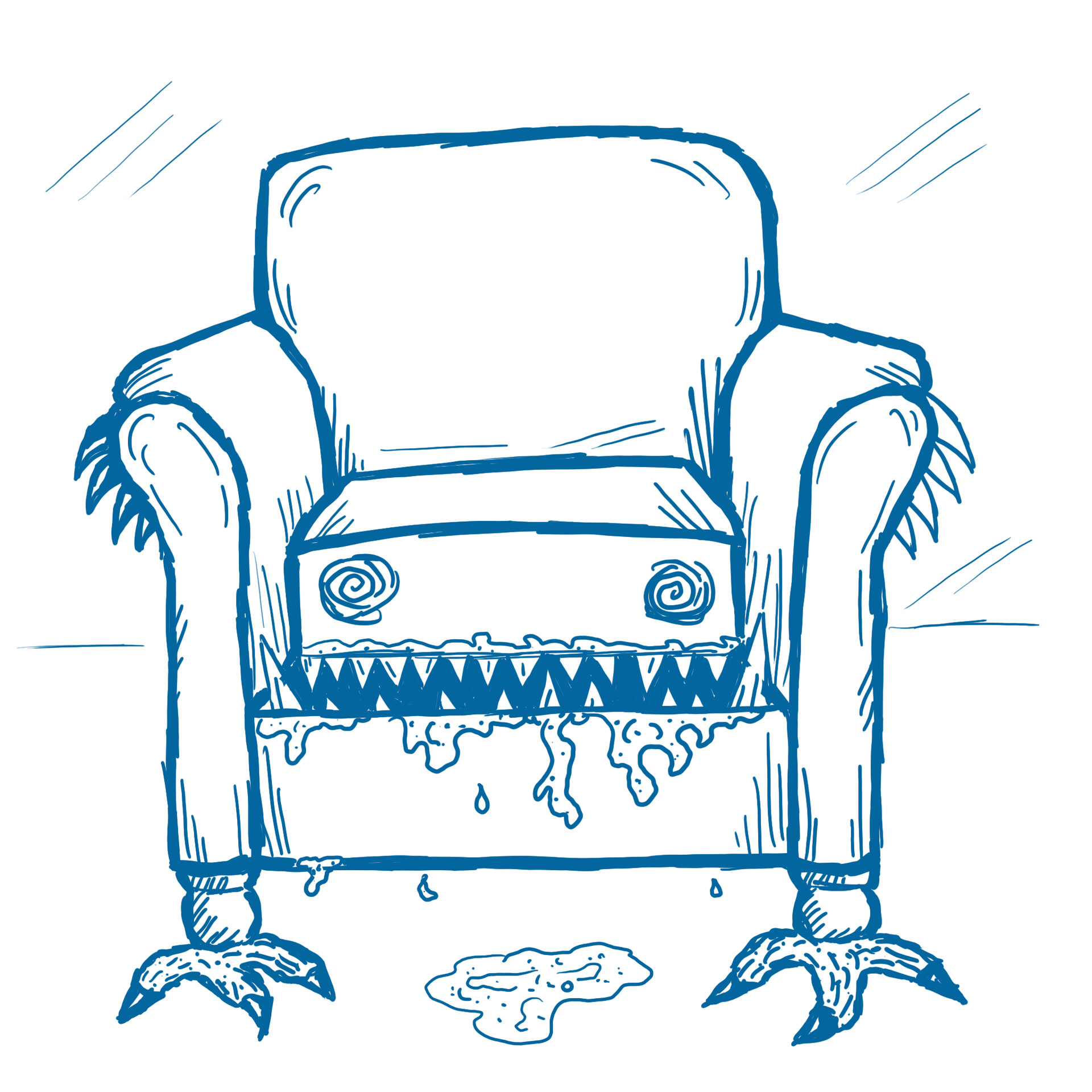 ArtStation - Chair Monster Concept