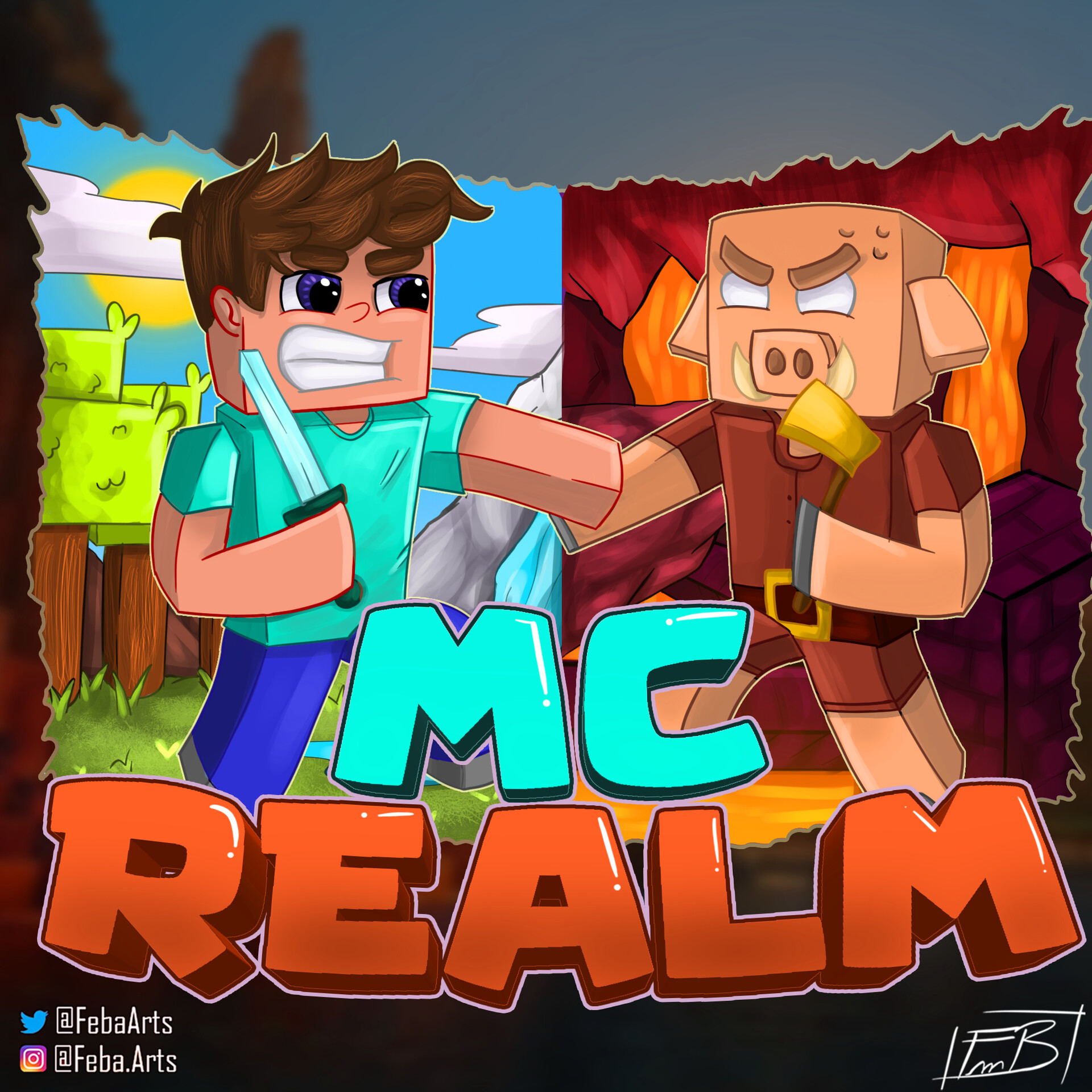 Minecraft Steve Logo