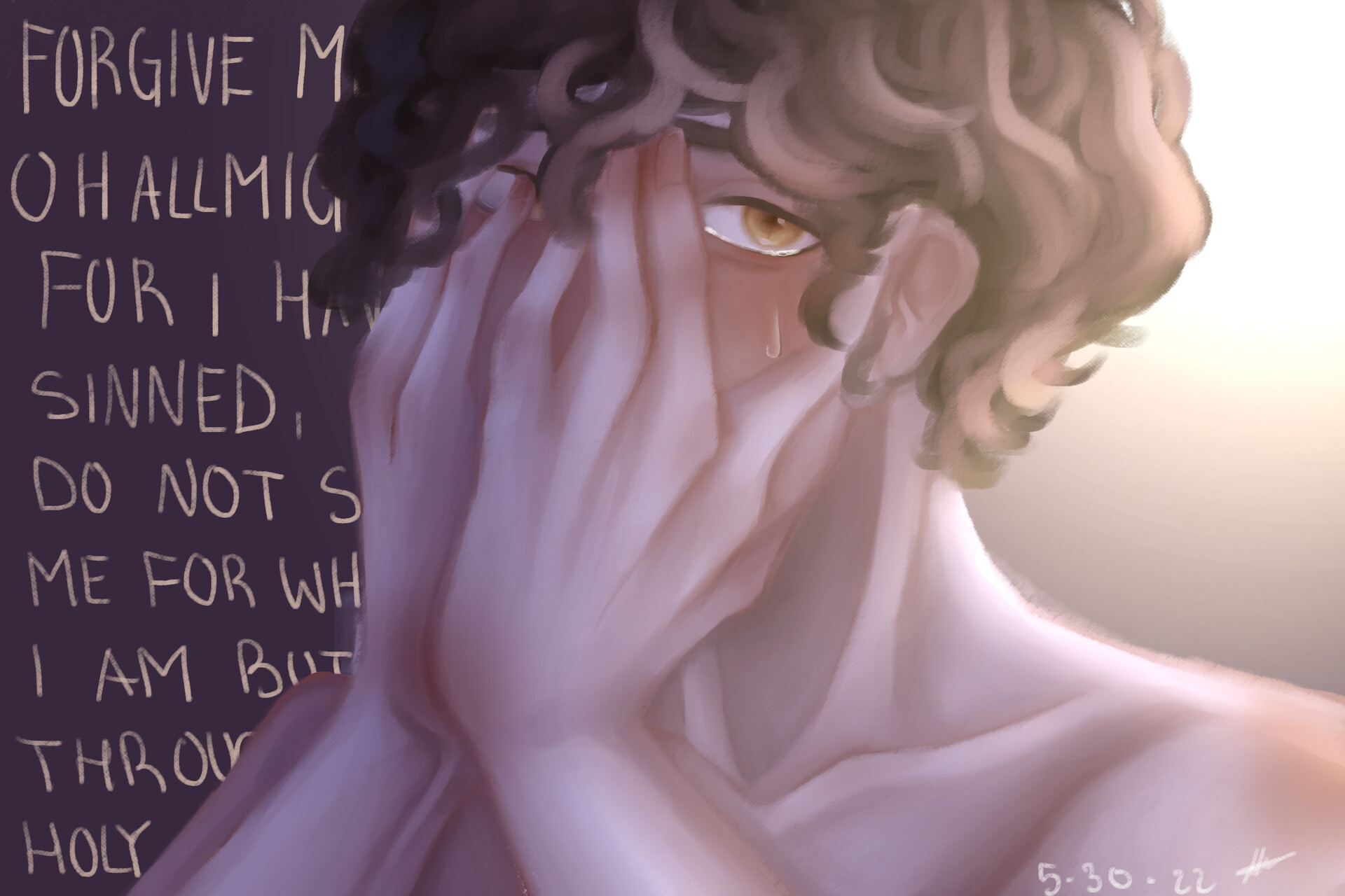 ArtStation - A prayer to the Lord