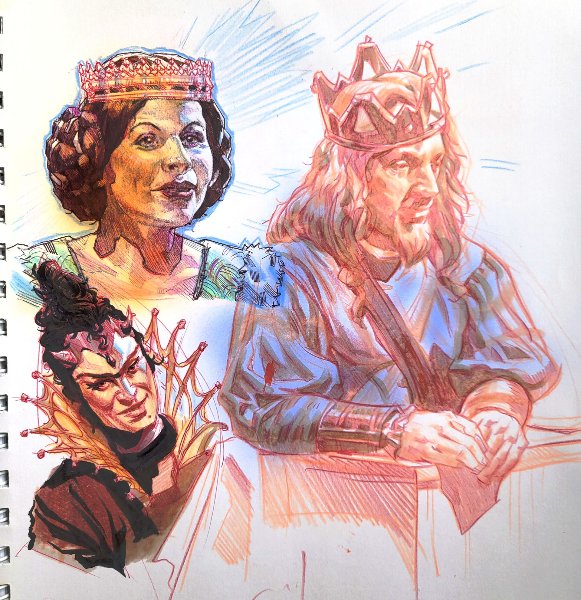 REMBERT MONTALD - Line Sketches 5