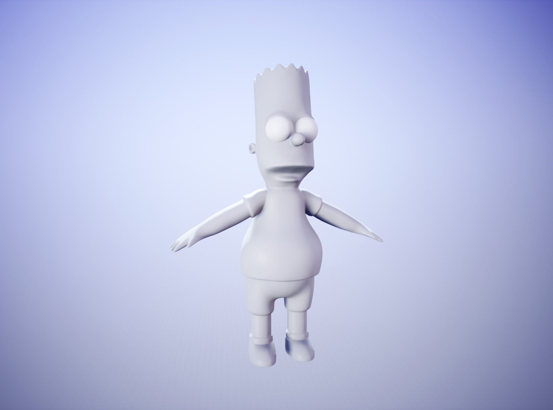 ArtStation - Bart Simpson 3D Model
