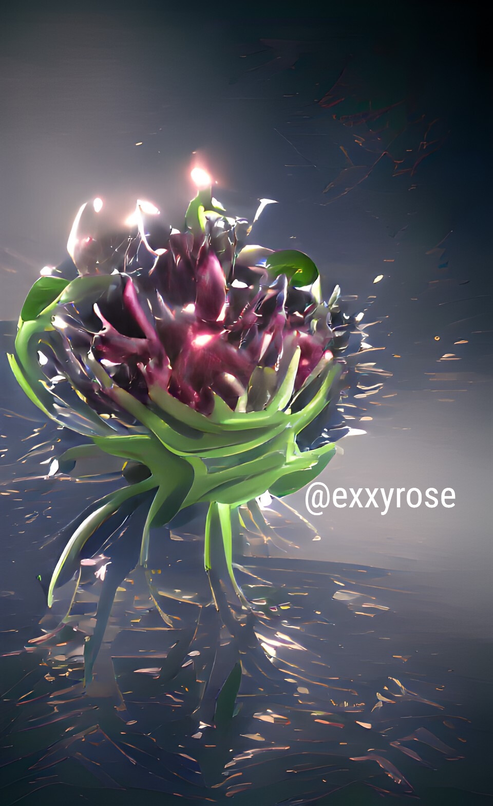 ArtStation - alien flower