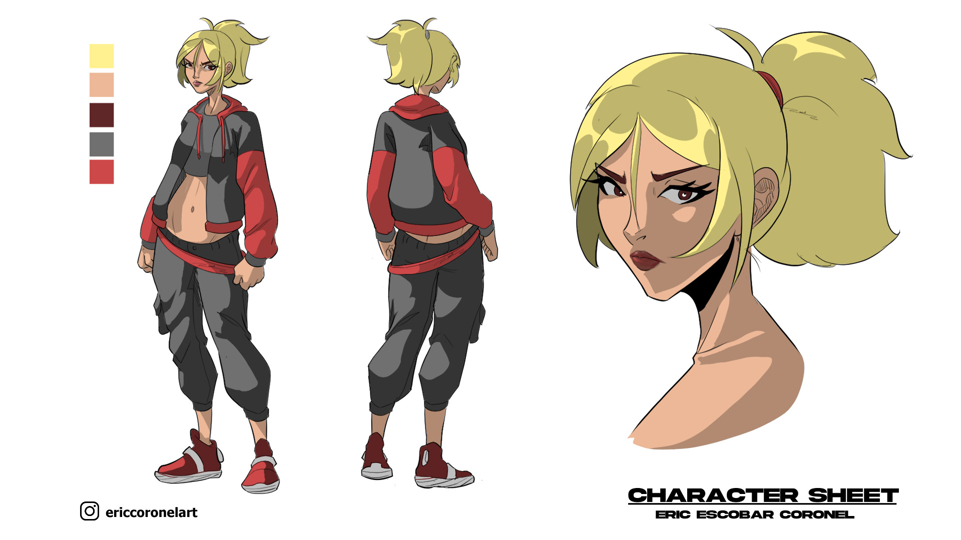 ArtStation - Rebeca_Character Design