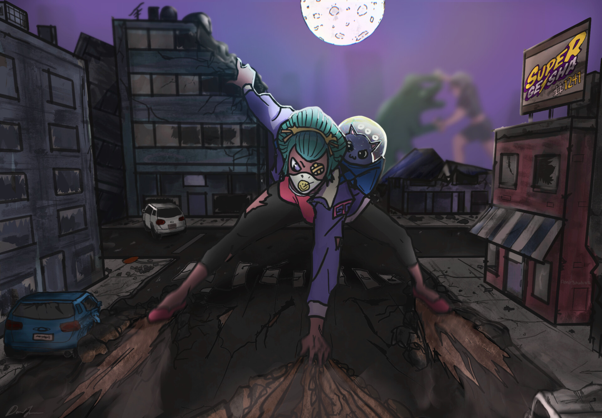 ArtStation - Sundown, Showdown