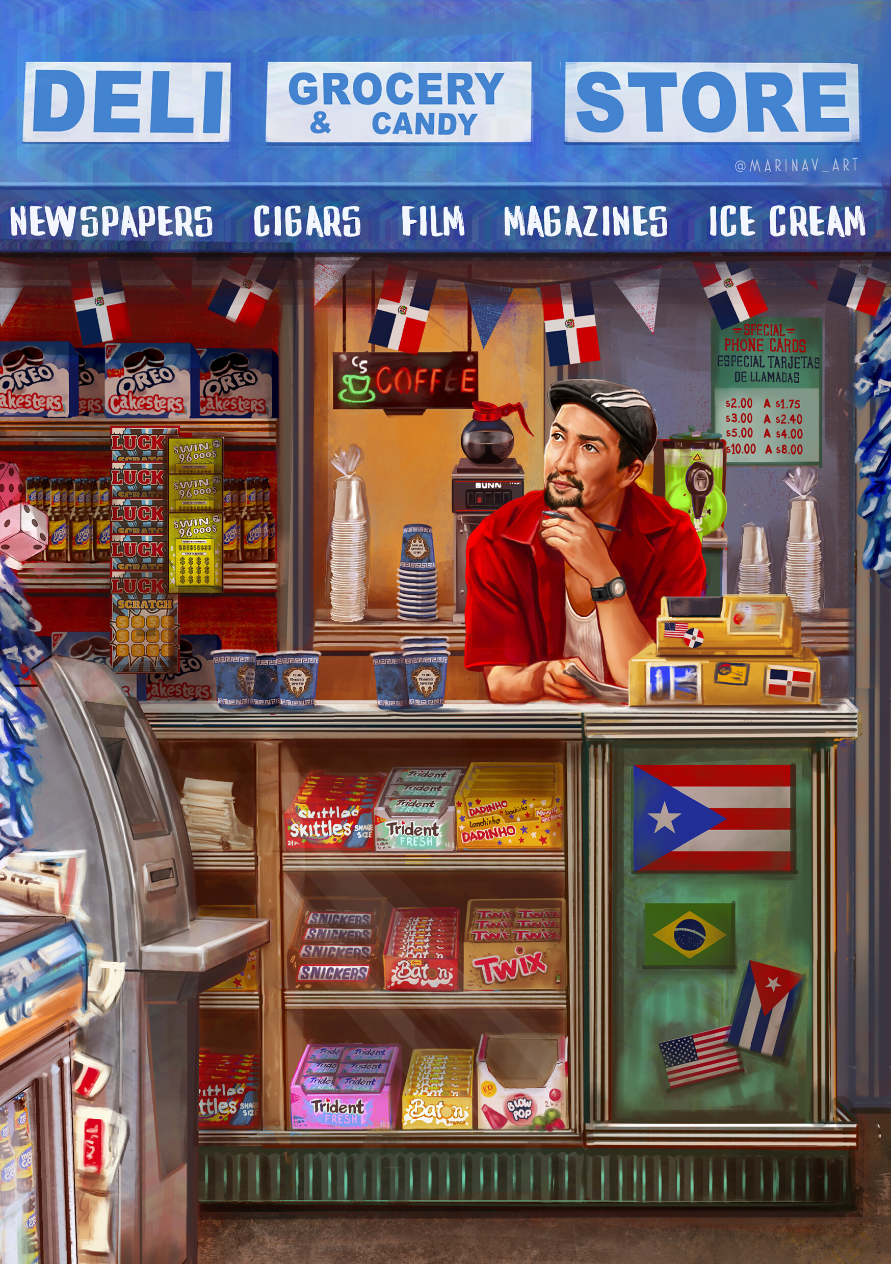 ArtStation - Bodega - In The Heights