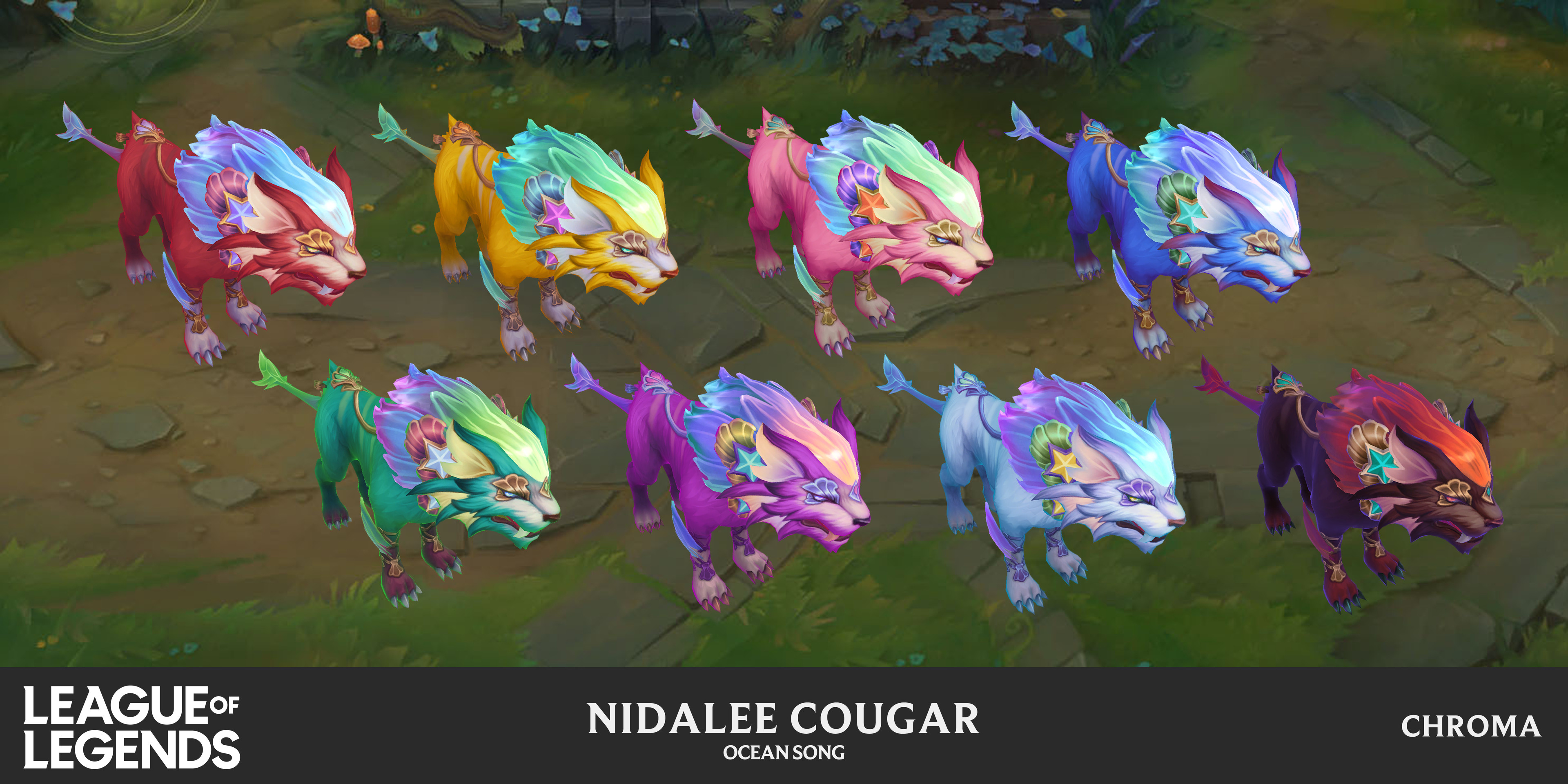 kudos-productions-nidalee-cougar-ocean-song-artstation.jpg (3840×1920)-花瓣网