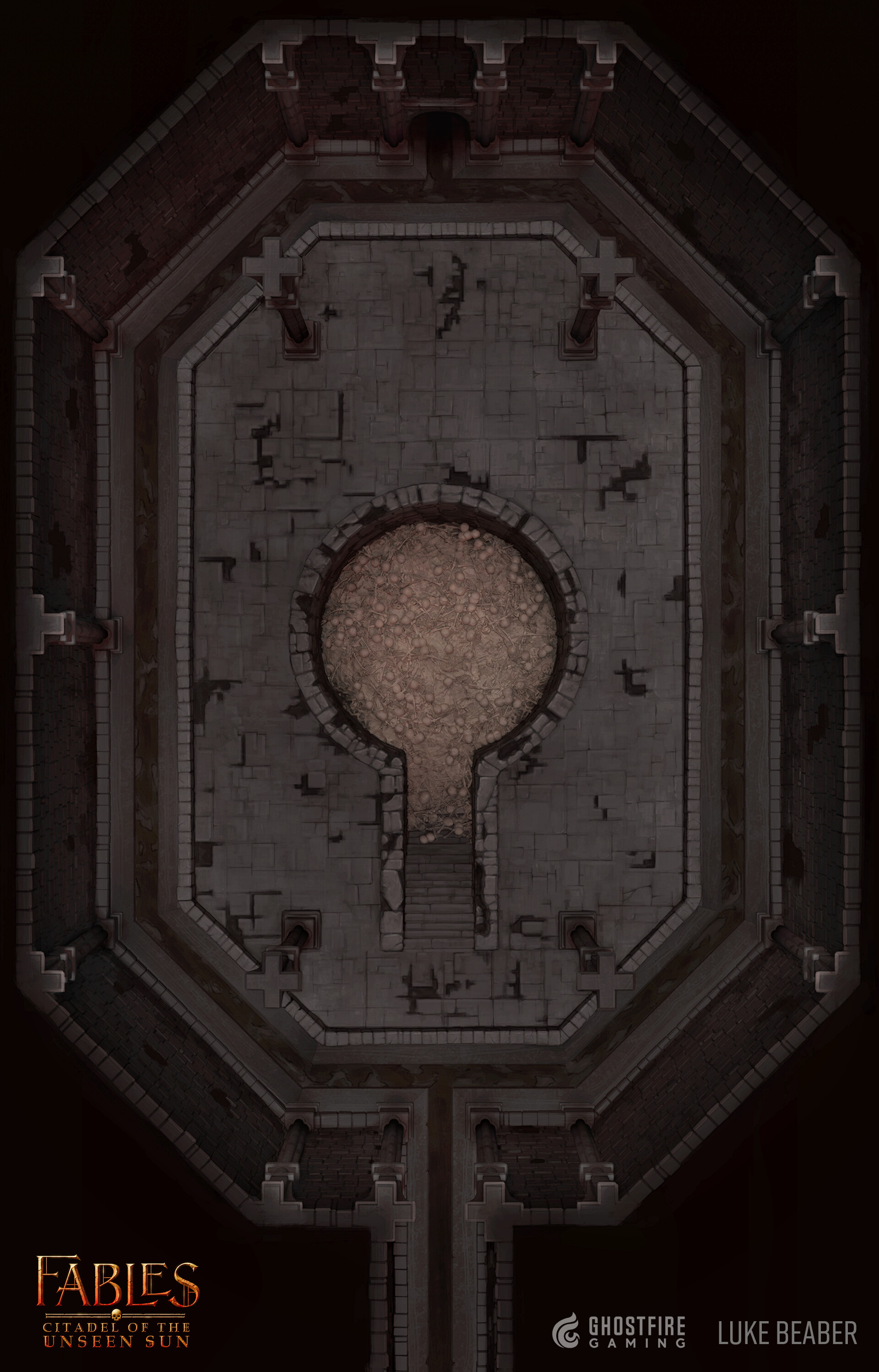 Lucia Beaber - Fables: Citadel of the Unseen Sun - Boneway Maps