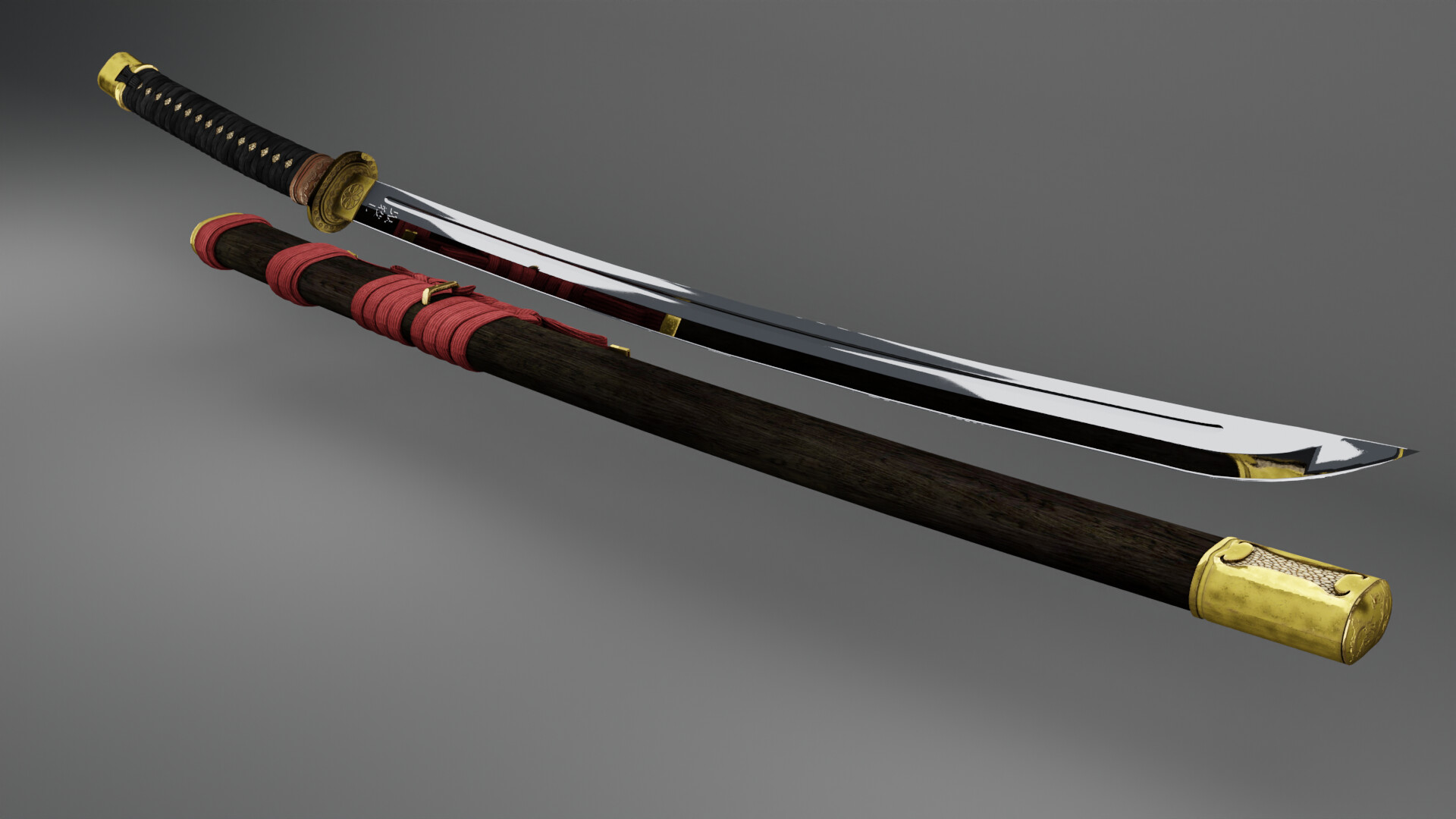 ArtStation - Japanese Sword