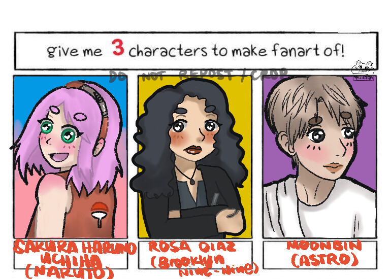 ArtStation - Art Challenge: Three Characters.