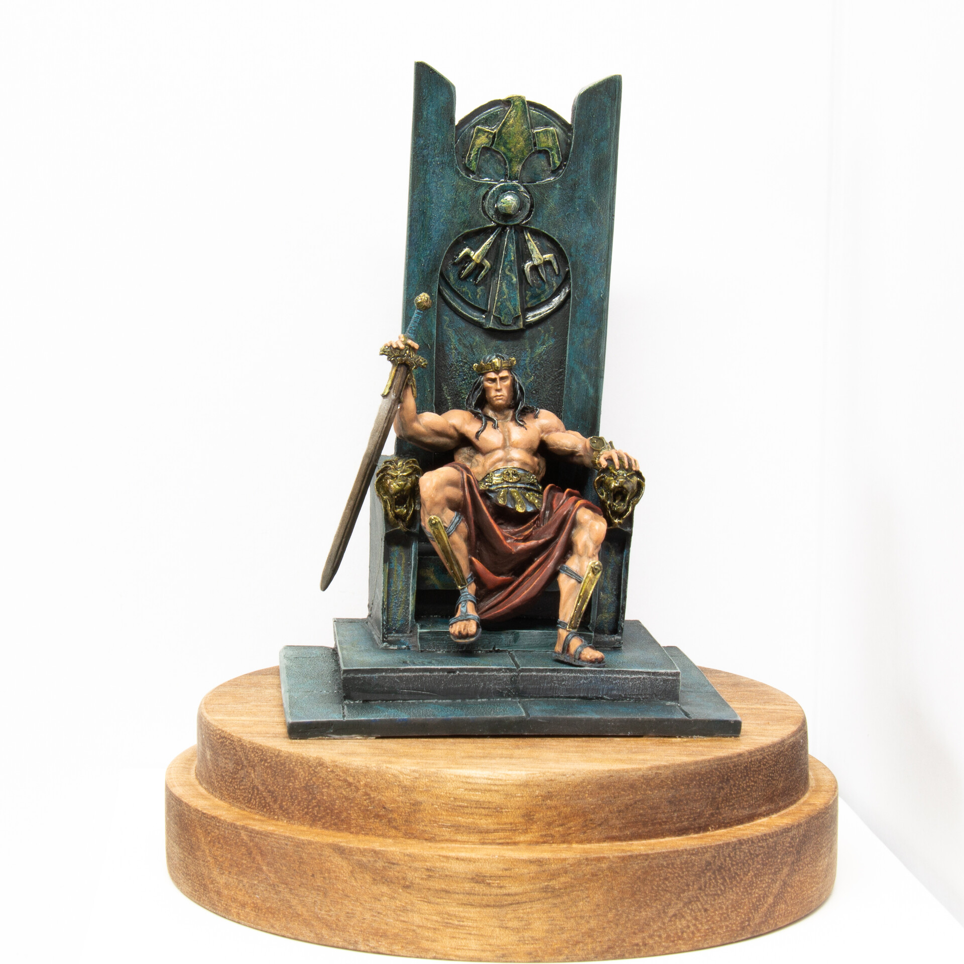 ArtStation - Conan on the throne of Aquilonia