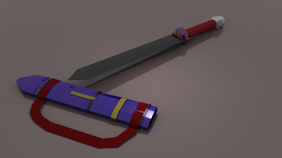 ArtStation - Sword 3D Model