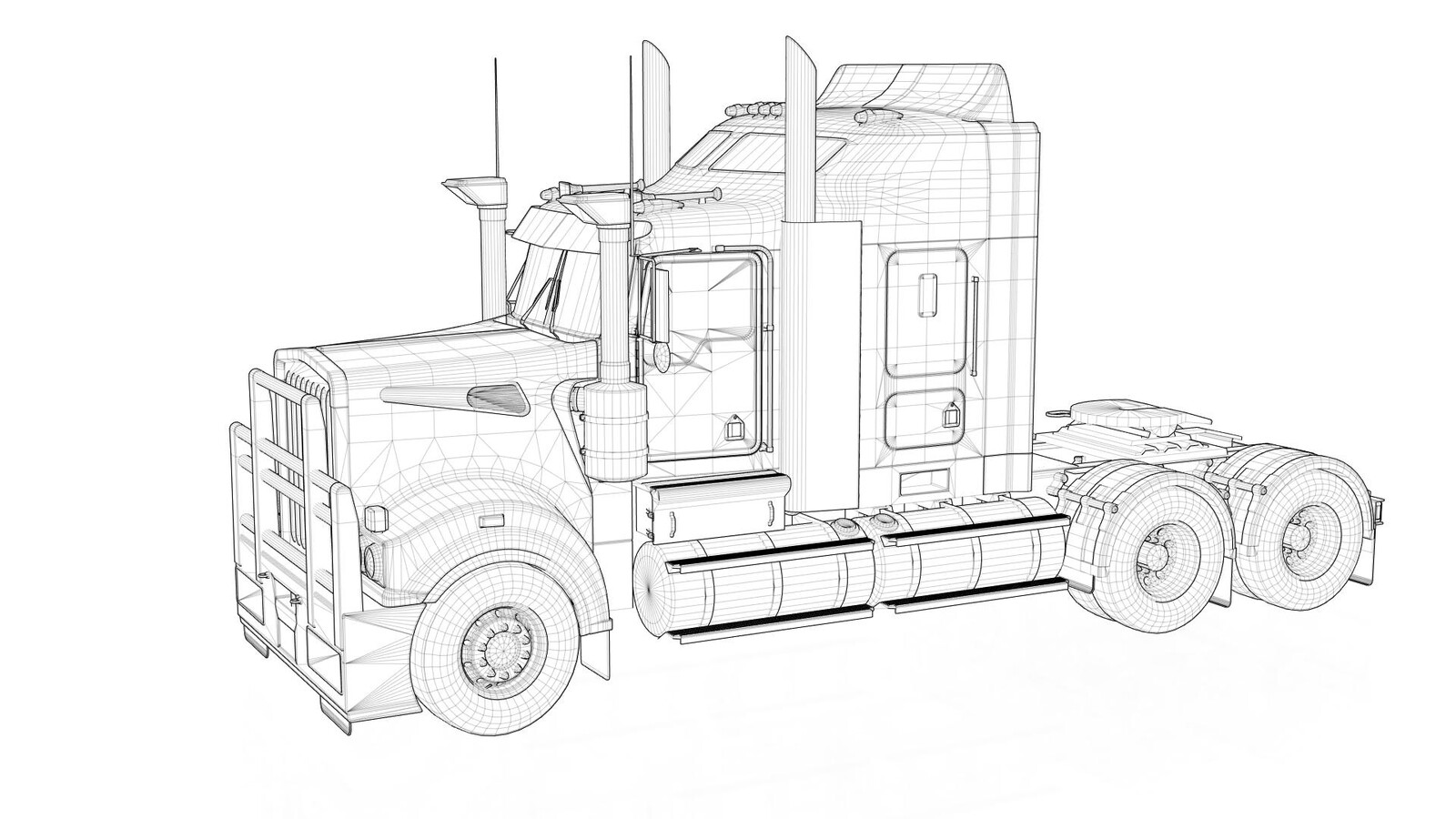 Veaceslav Condraciuc - Kenworth T909 semi truck