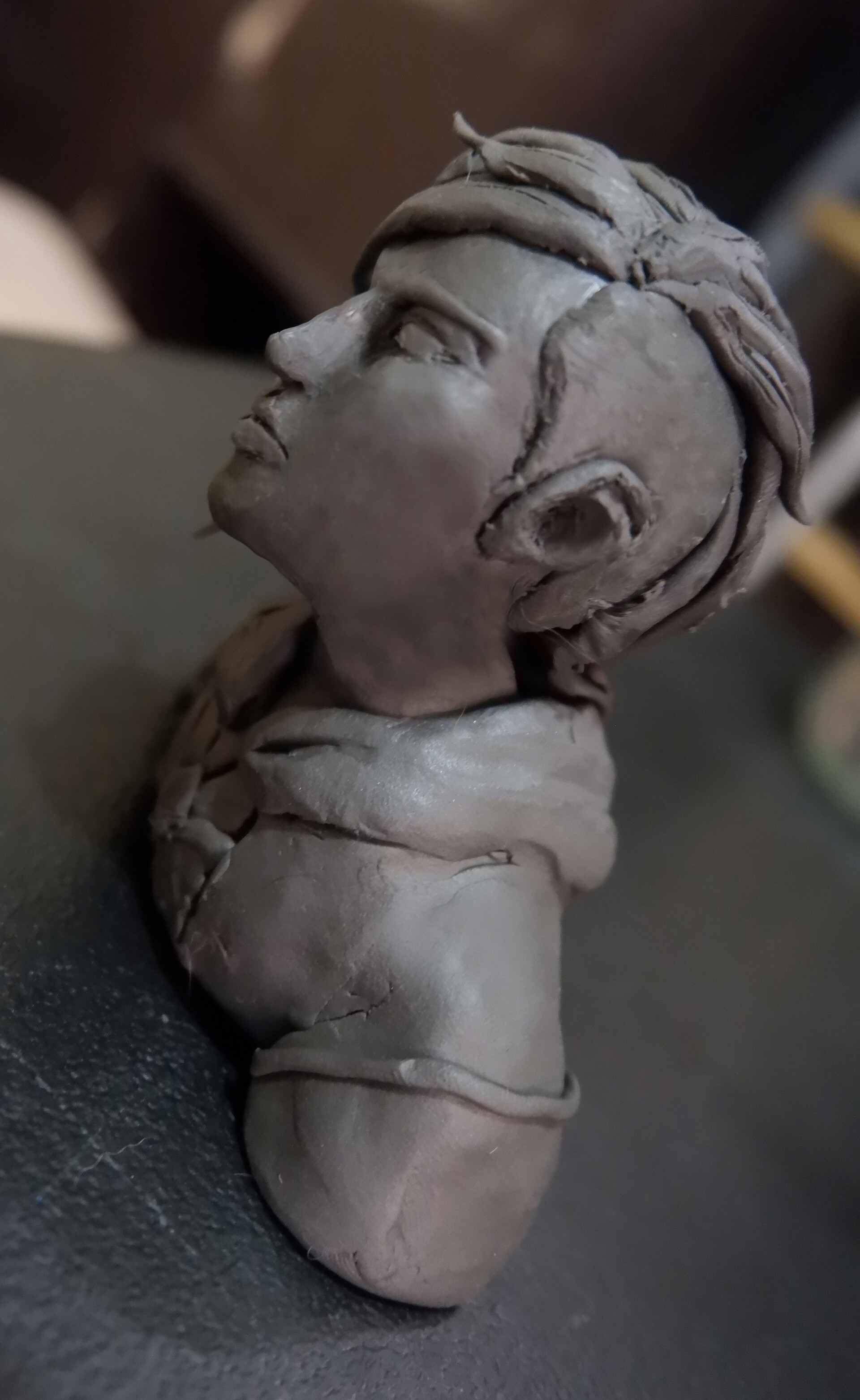 Ly Amane - Vi Arcane Clay Sculpture