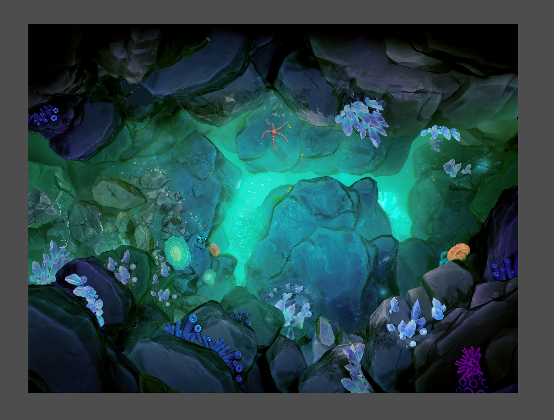 ArtStation - underwater scene