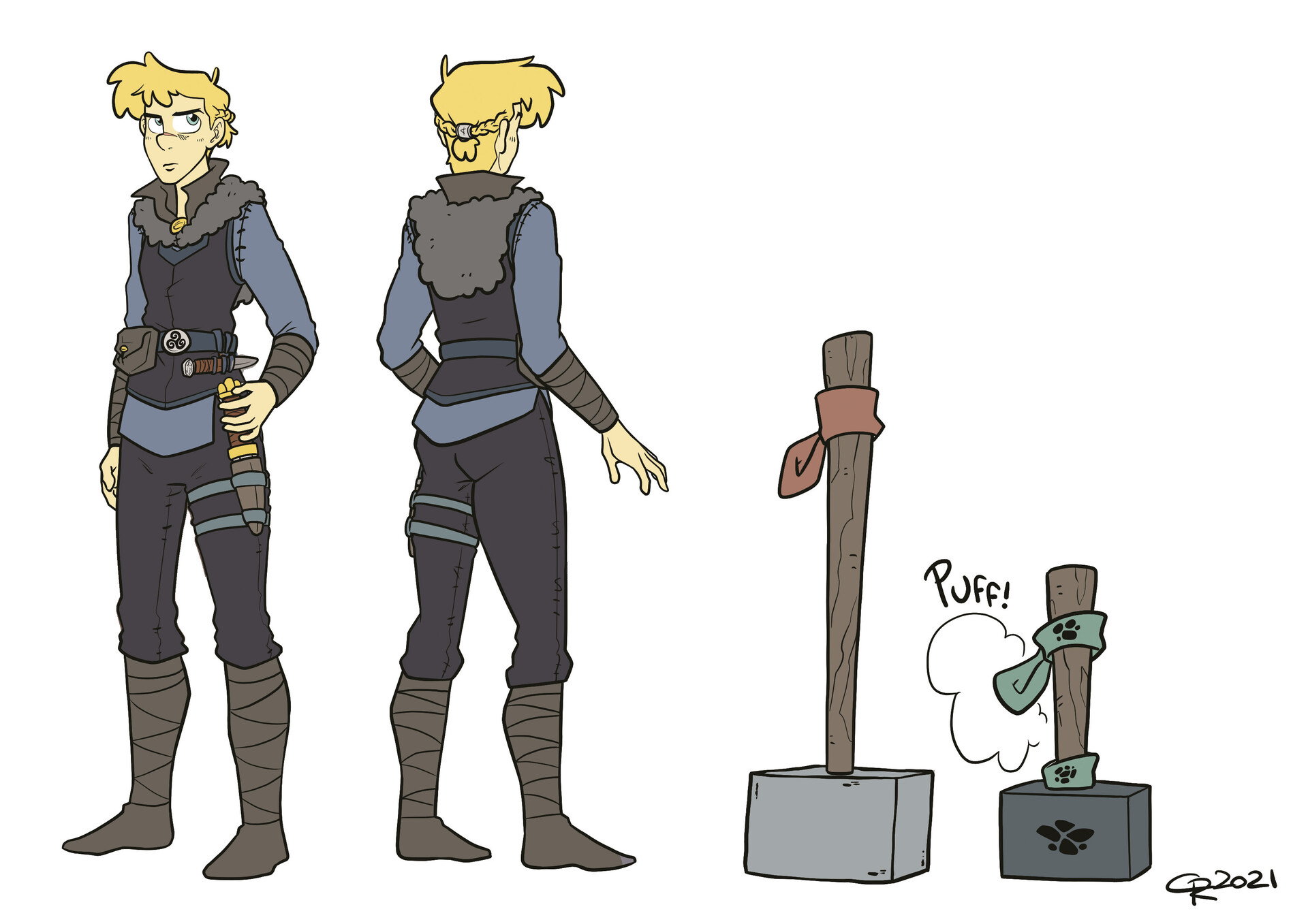 ArtStation - Thorleif second study