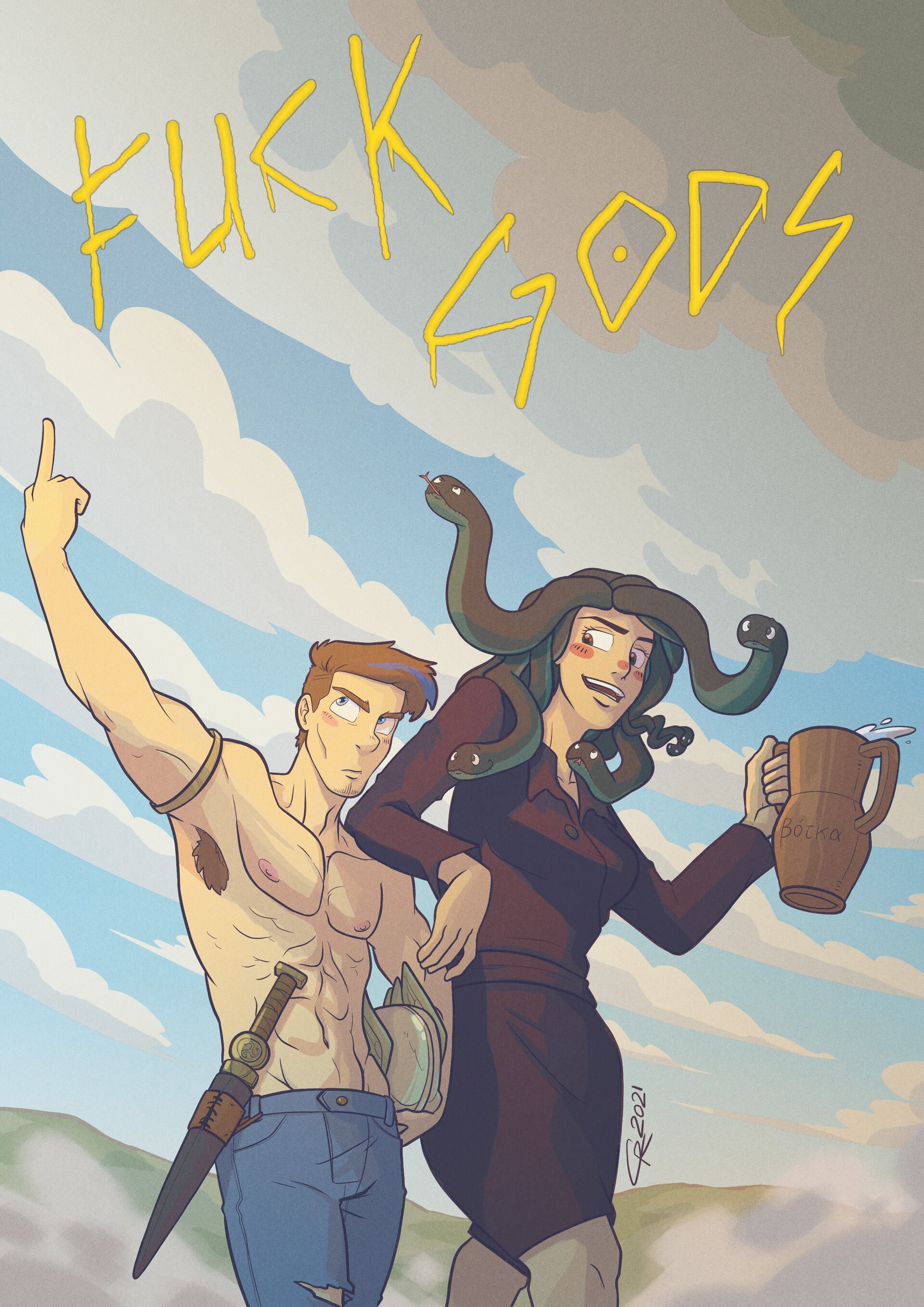 Perseus And Medusa Animation