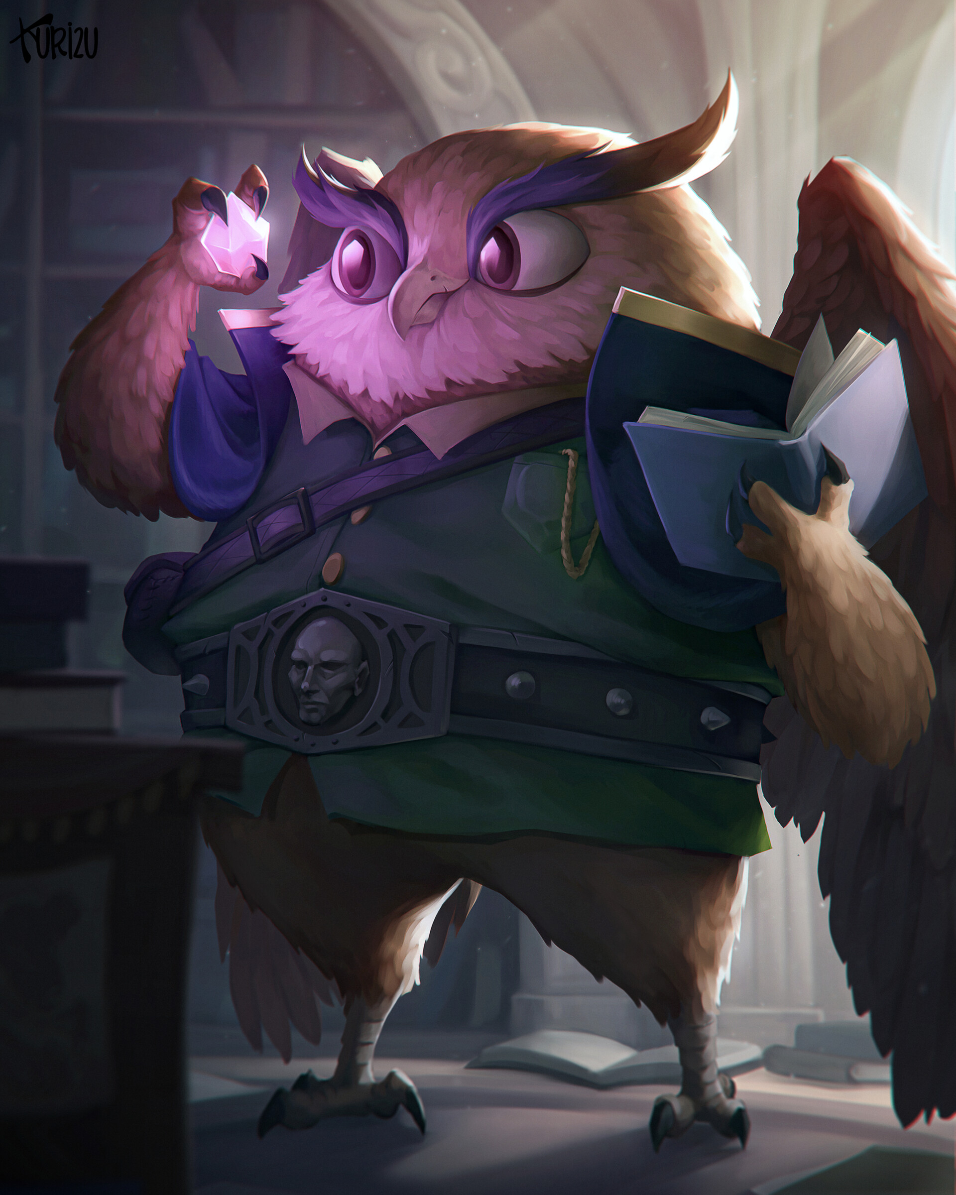 ArtStation - Owlin D&D Commission