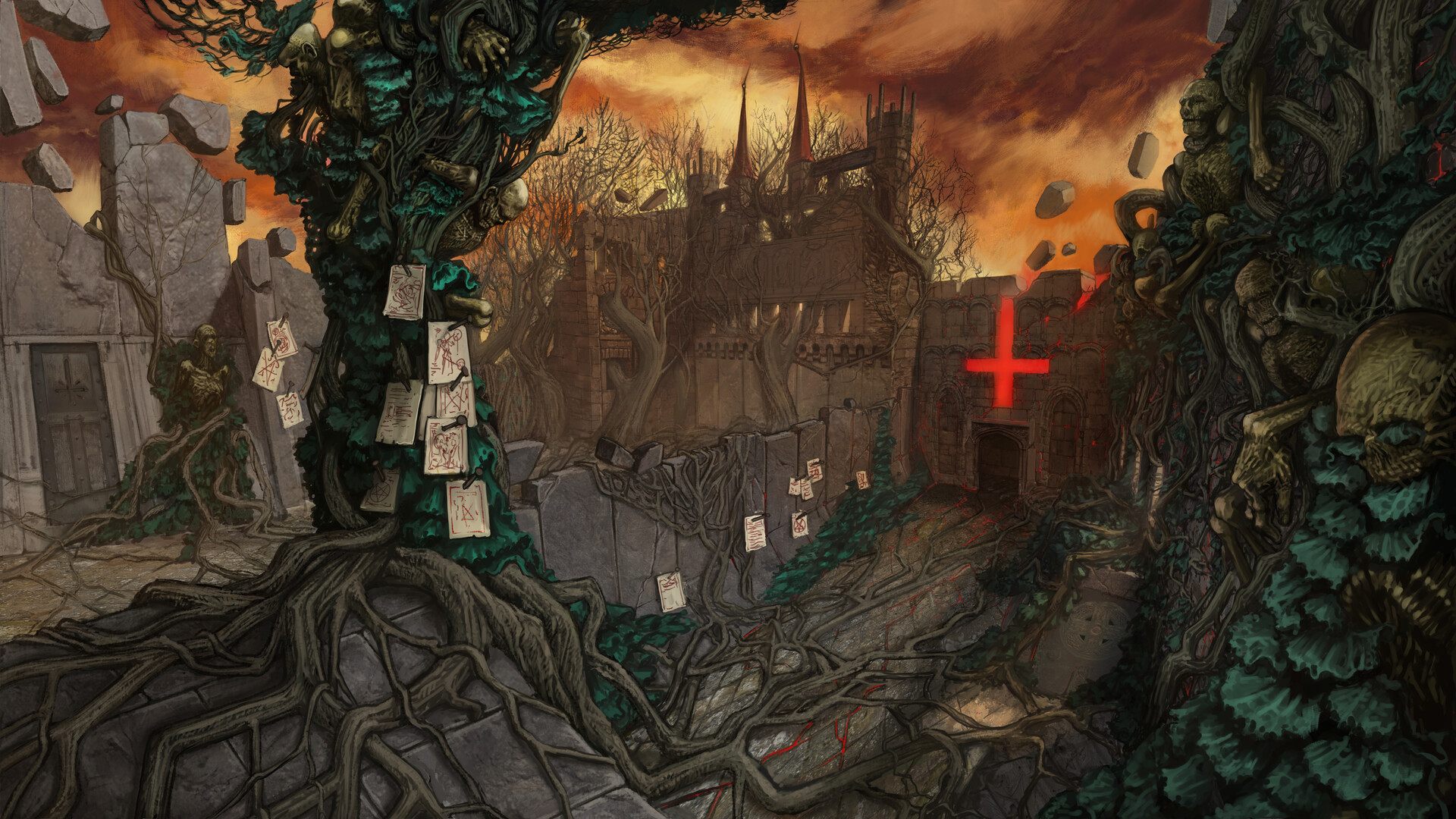 ArtStation - Evil stage