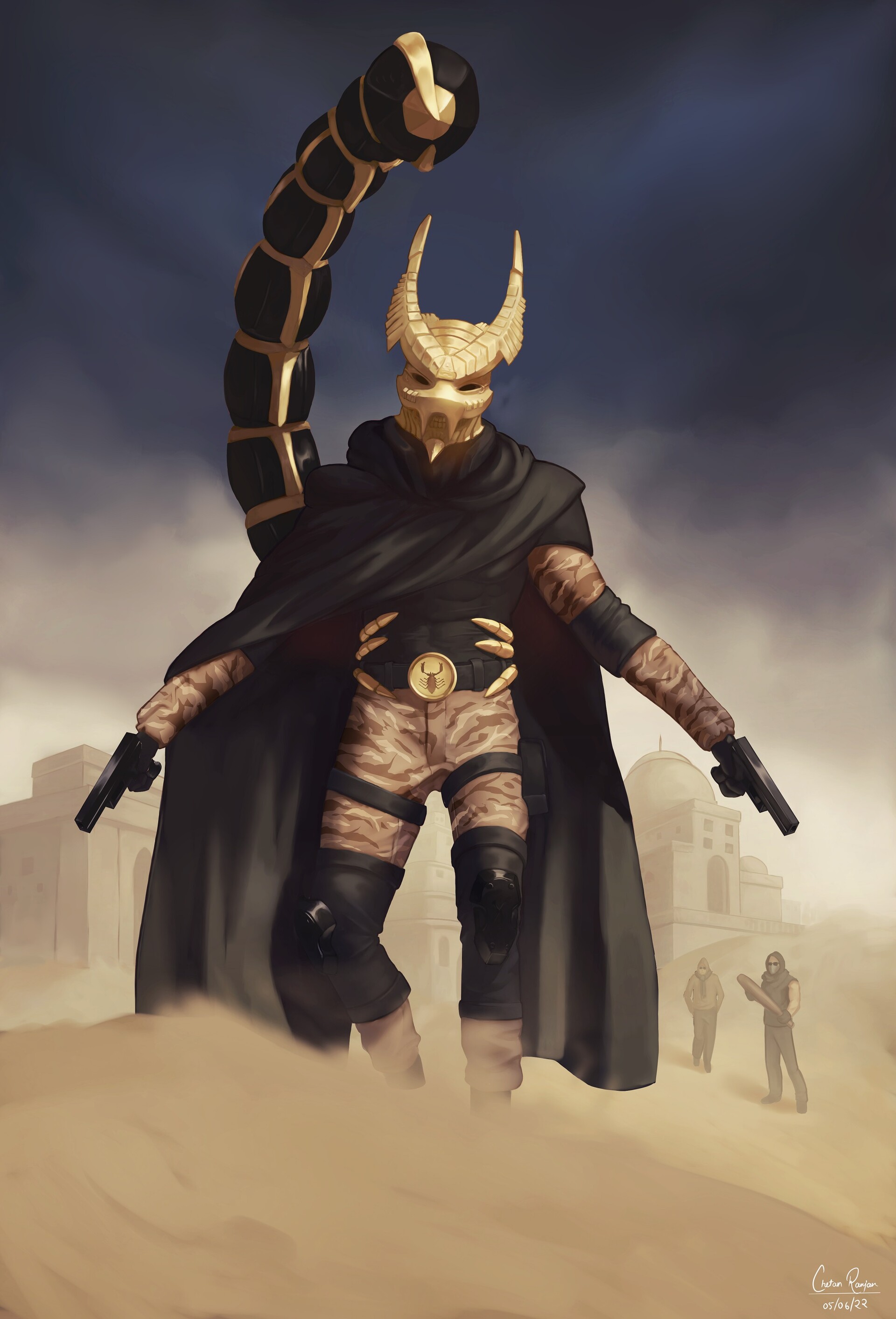 ArtStation - Scorpian leader