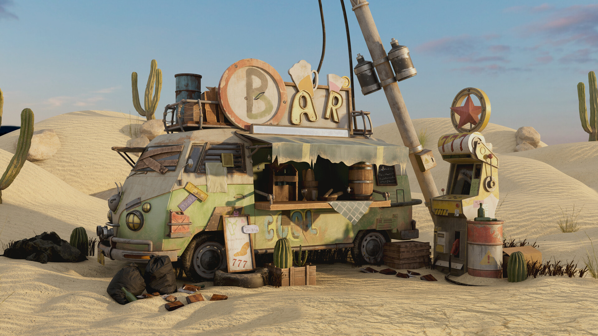 ArtStation - BAR Van