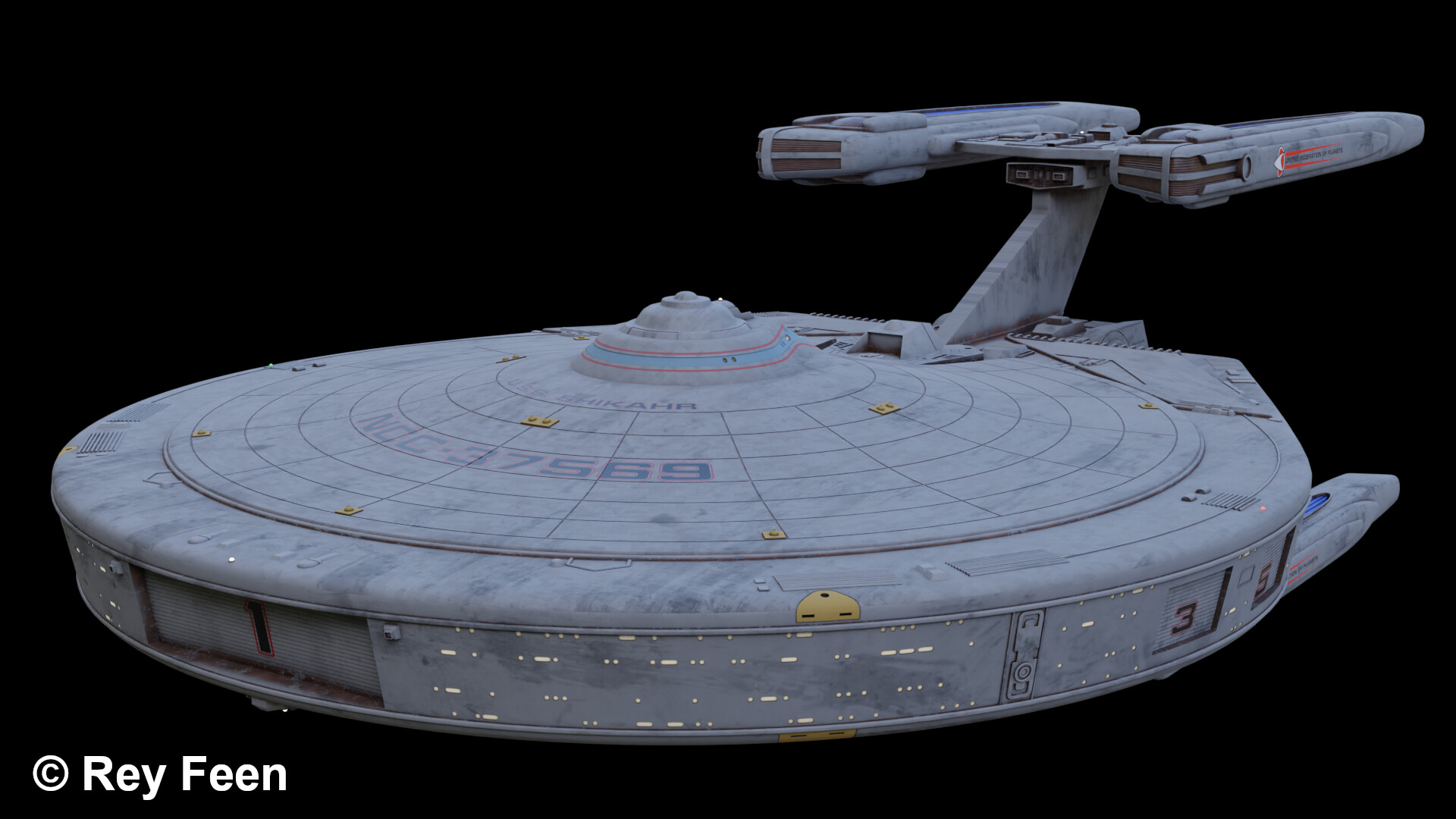 Lena Streib - Constellation Class (Star Trek: TNG/DS9)