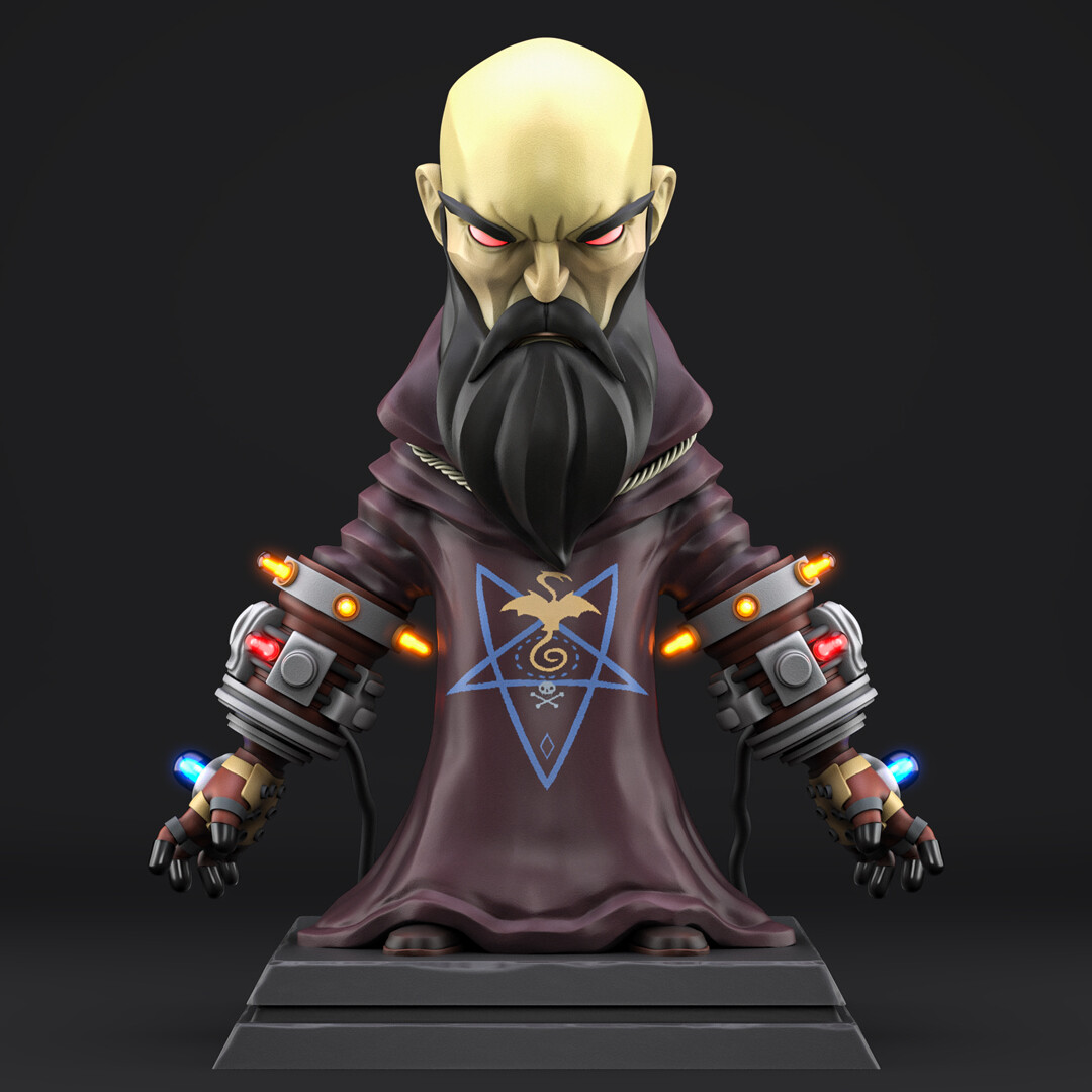ArtStation - Grigori Rasputin Toy Design