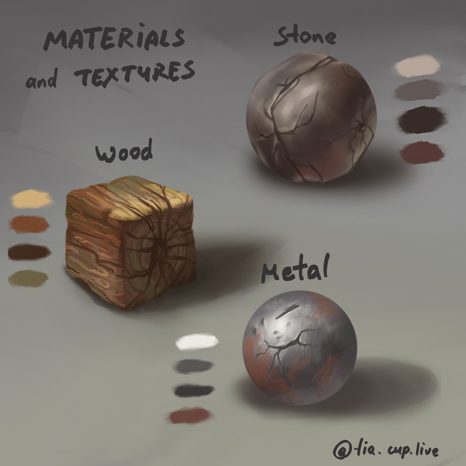 ArtStation - Materials and Textures