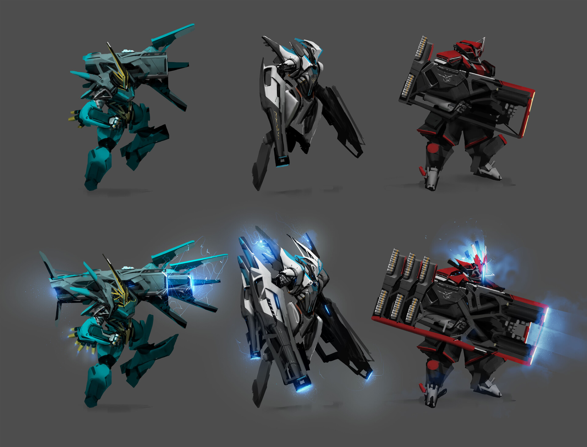 ArtStation - Ultra Mech Showdown series 1