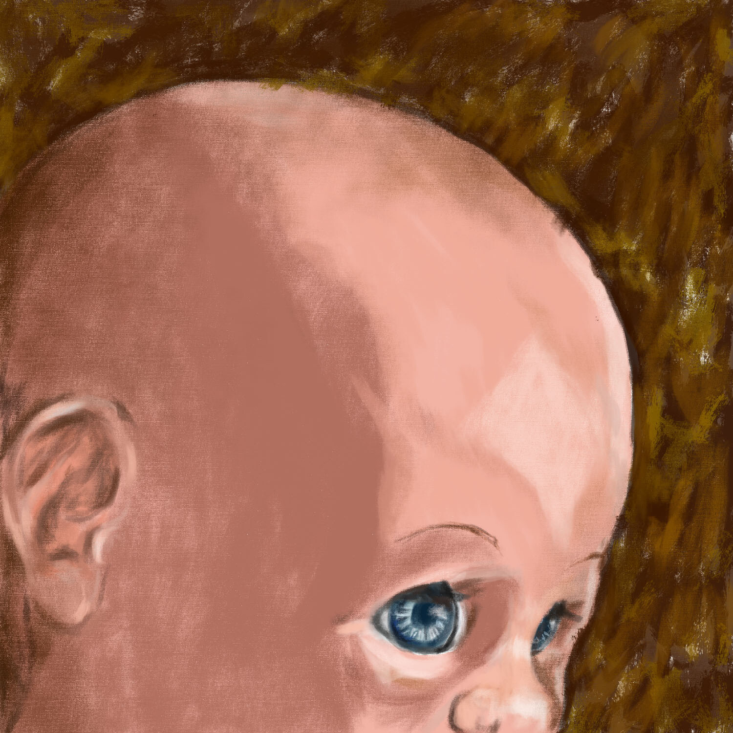 ArtStation - Staring Baby