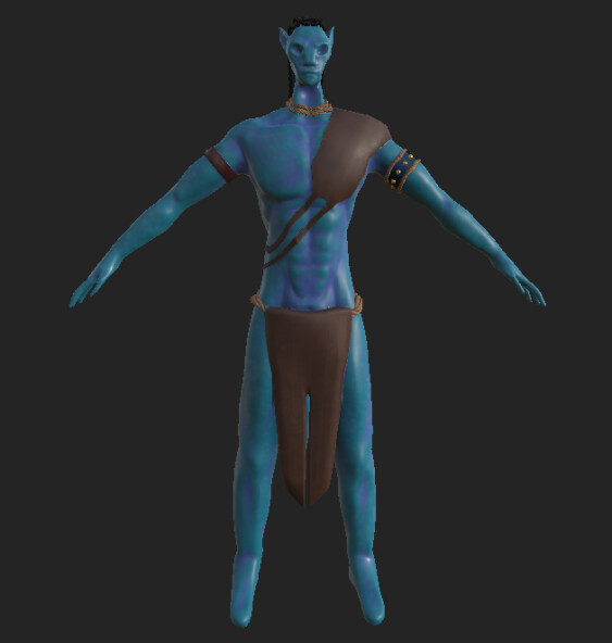 ArtStation - Avatar Na'vi sculpture