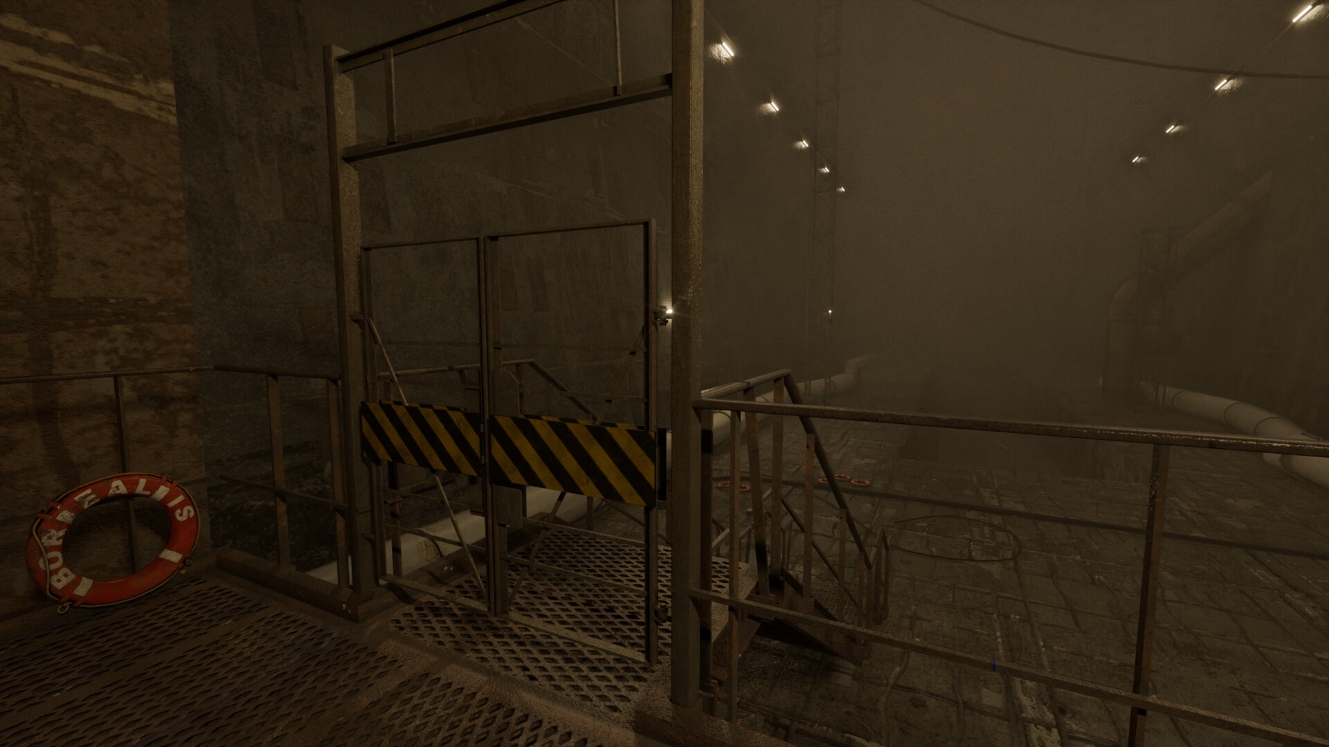 ArtStation - Underground Dry Dock - Portal Re-render Project