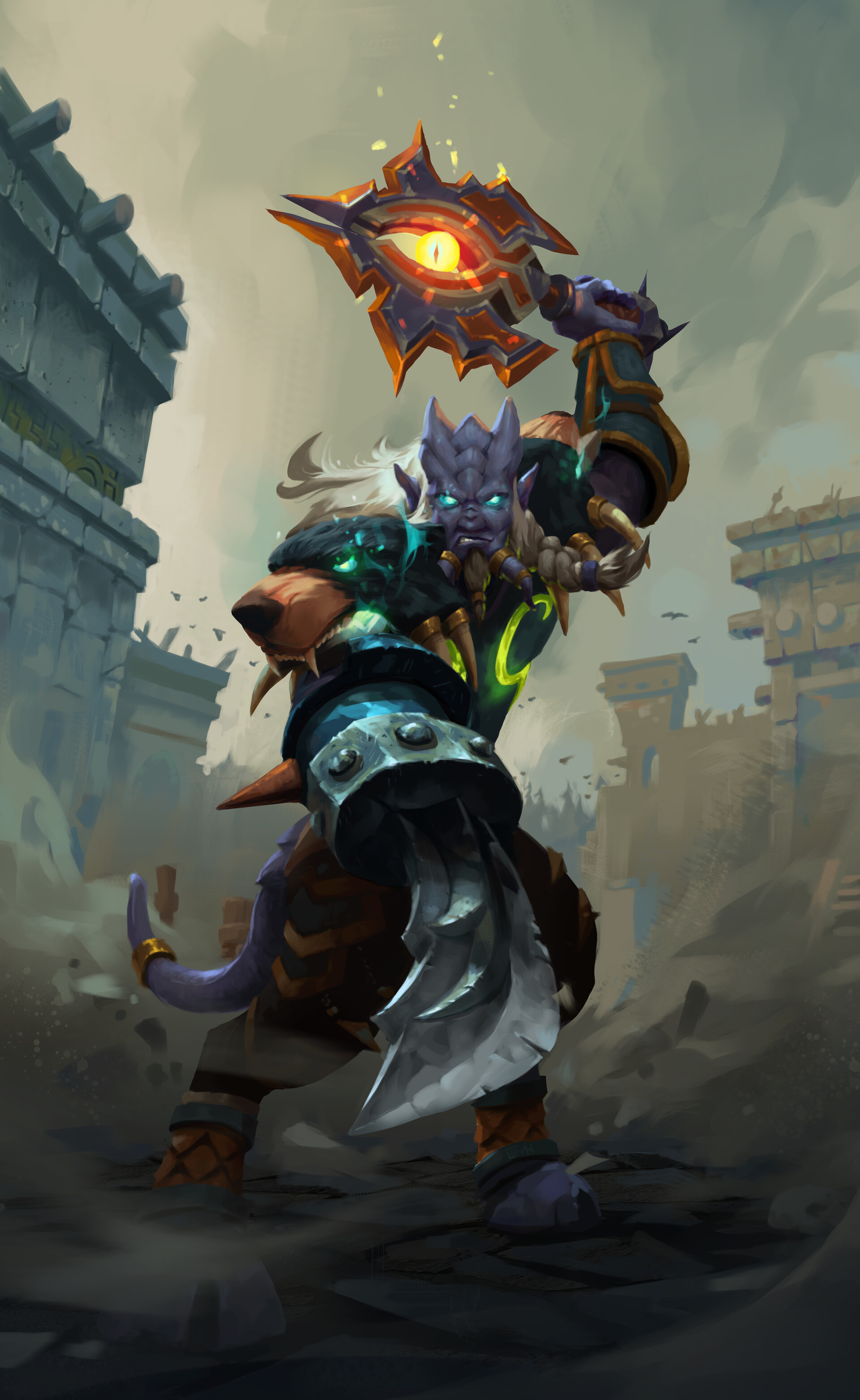 ArtStation - World of Warcraft Enhance Shaman