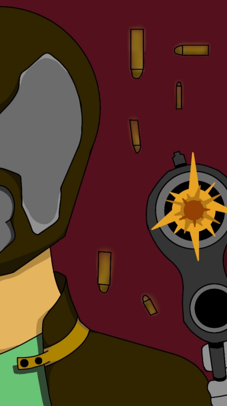 ArtStation - Masked gunner