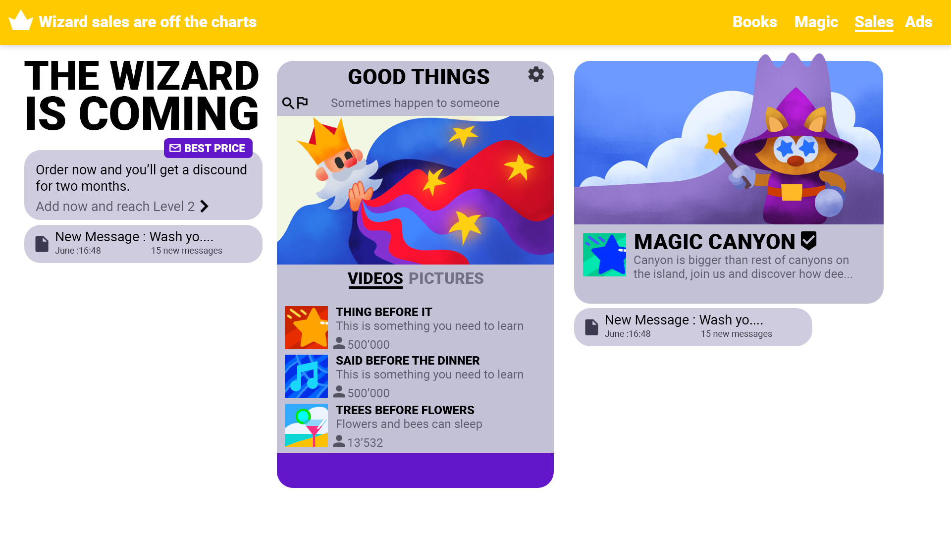 ArtStation - Web App Ui design
