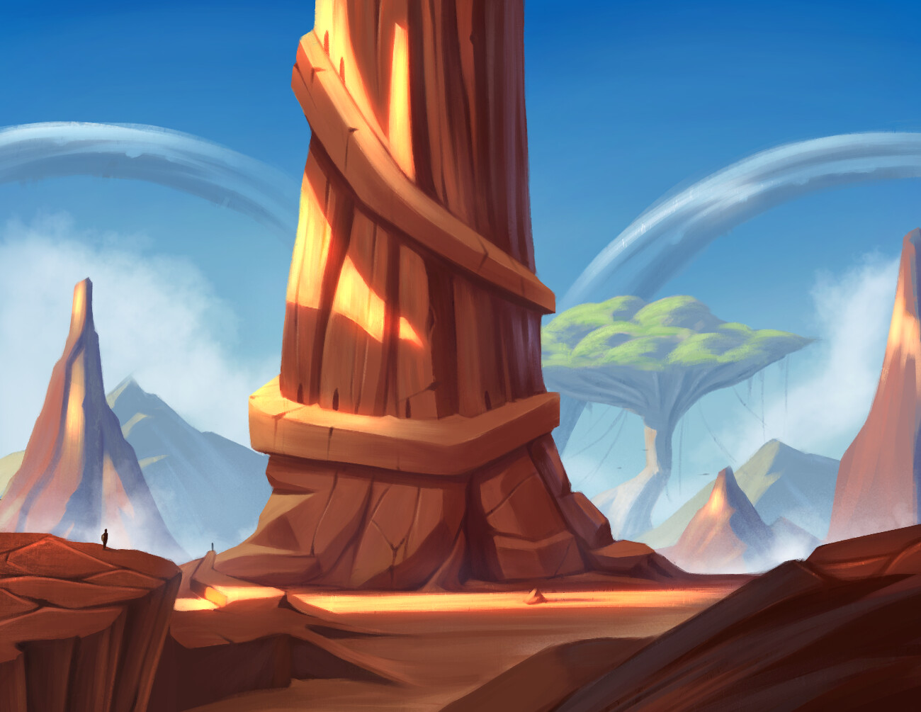 ArtStation - Landscape Concept Excercice