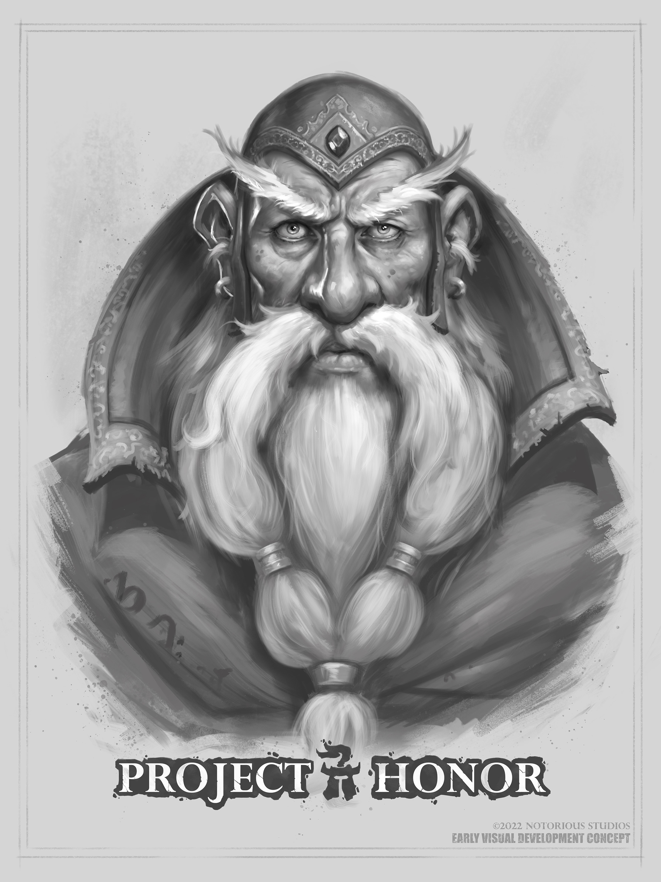 Eric Braddock - The Mage - Project Honor Visual Development